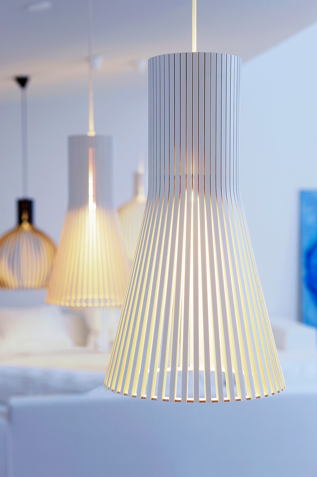 Secto Design Secto 4201 pendant 45 cm, white | Finnish Design Shop