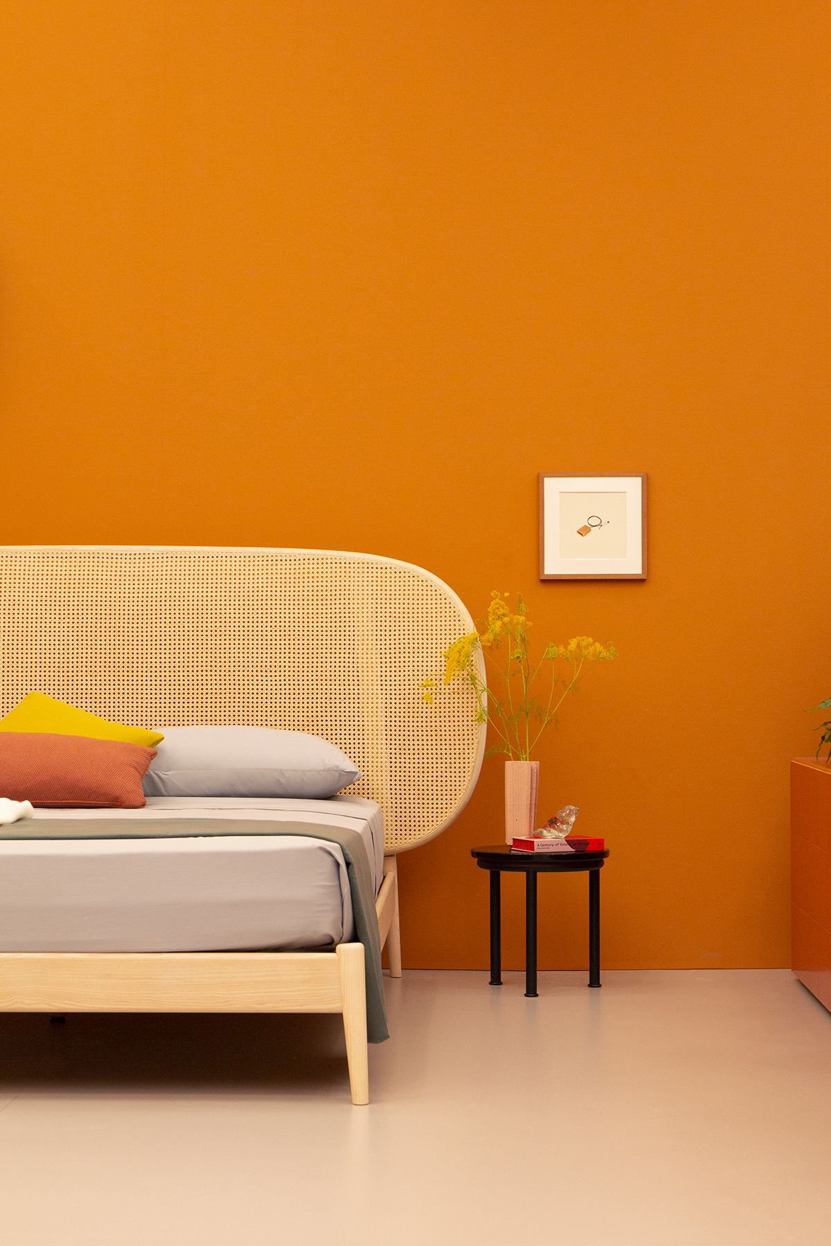 Miniforms Shiko Wien bed, ash - Vienna straw | Finnish Design Shop