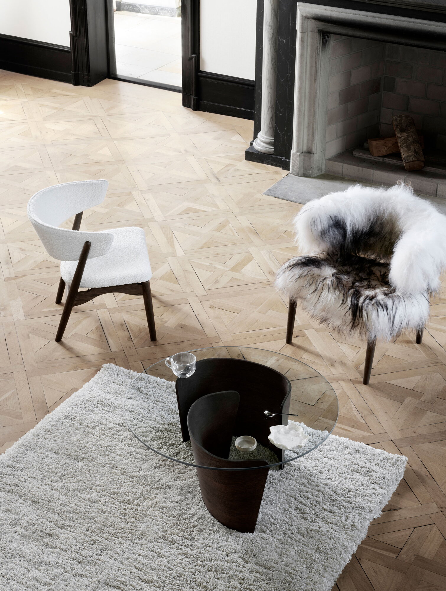 Sibast No 7 Lounge table, black oak | Finnish Design Shop