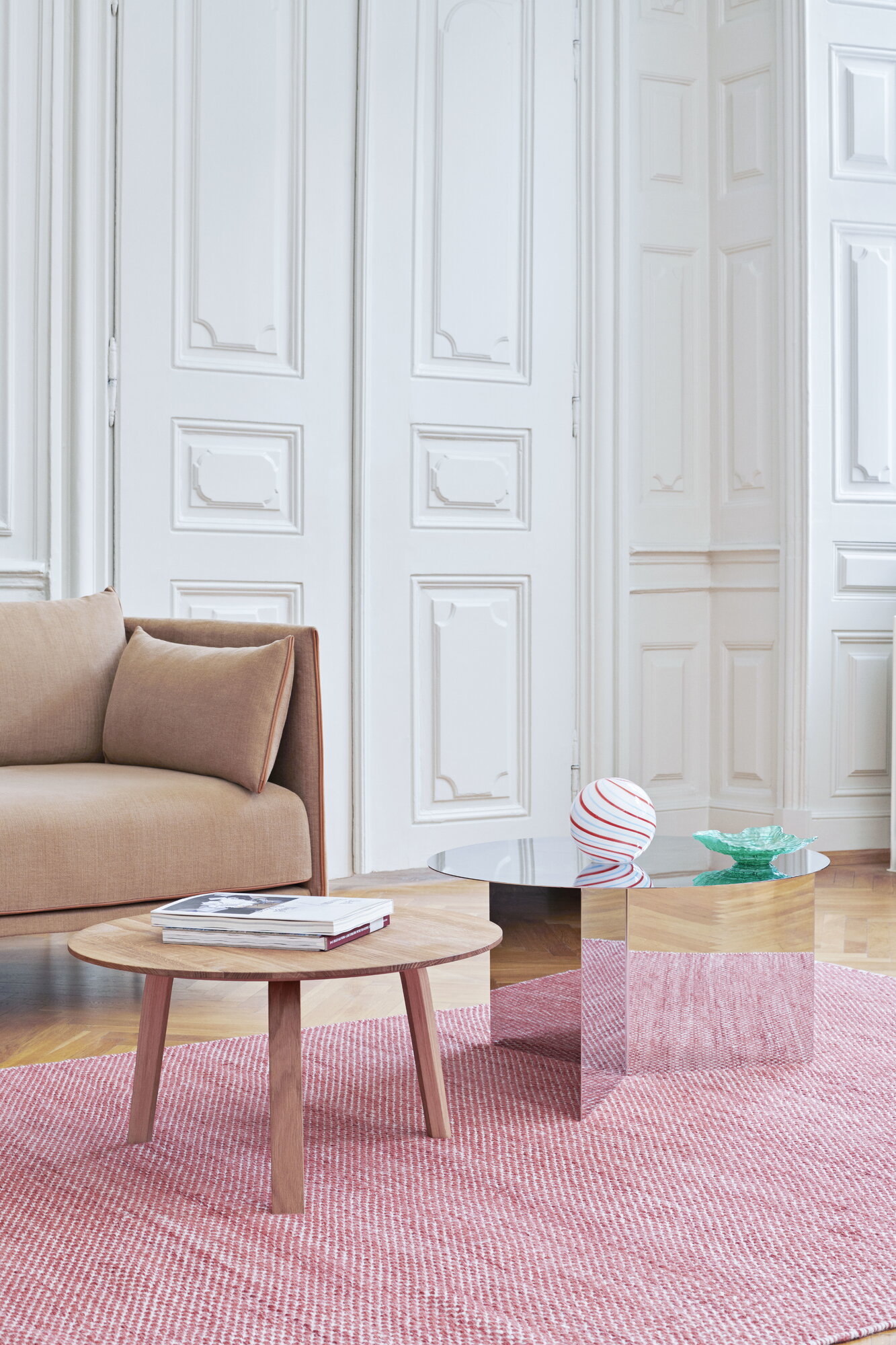 HAY Bella coffee table 60 cm, low, oiled oak | Finnish Design Shop