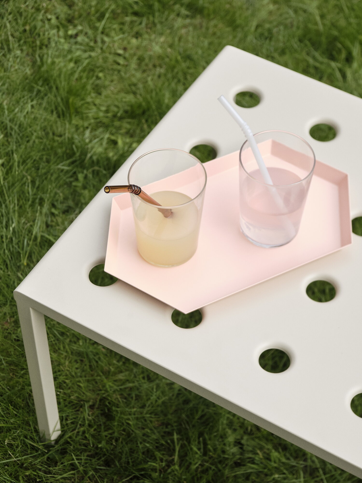 HAY Balcony bench, 119,5 cm, chalk beige | Finnish Design Shop