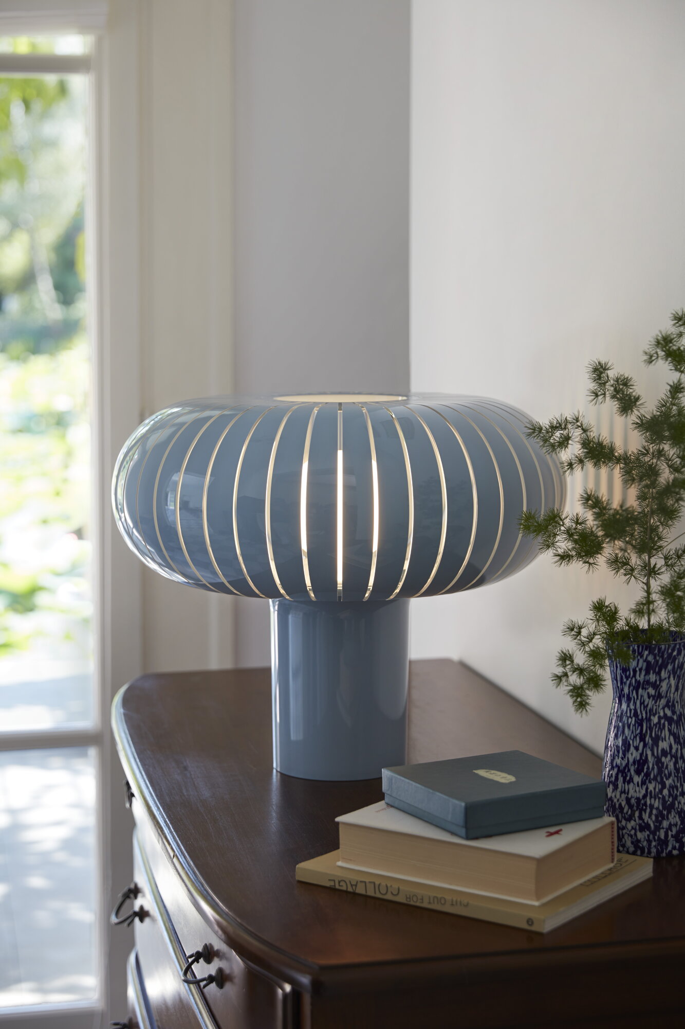 Kartell Teresa table lamp, sky blue | Finnish Design Shop