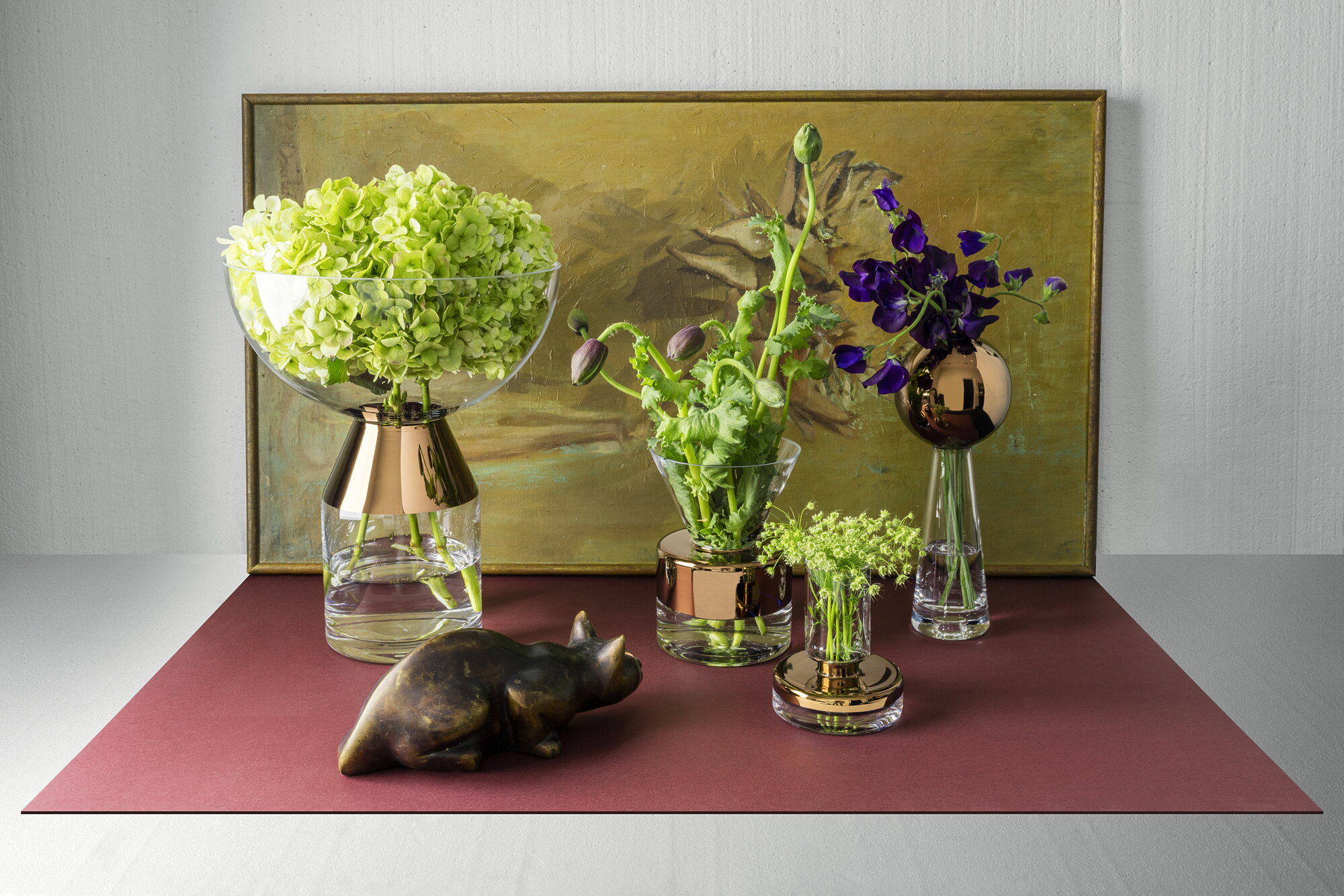 Tom Dixon Tank Stem vase, copper | Finnish Design Shop