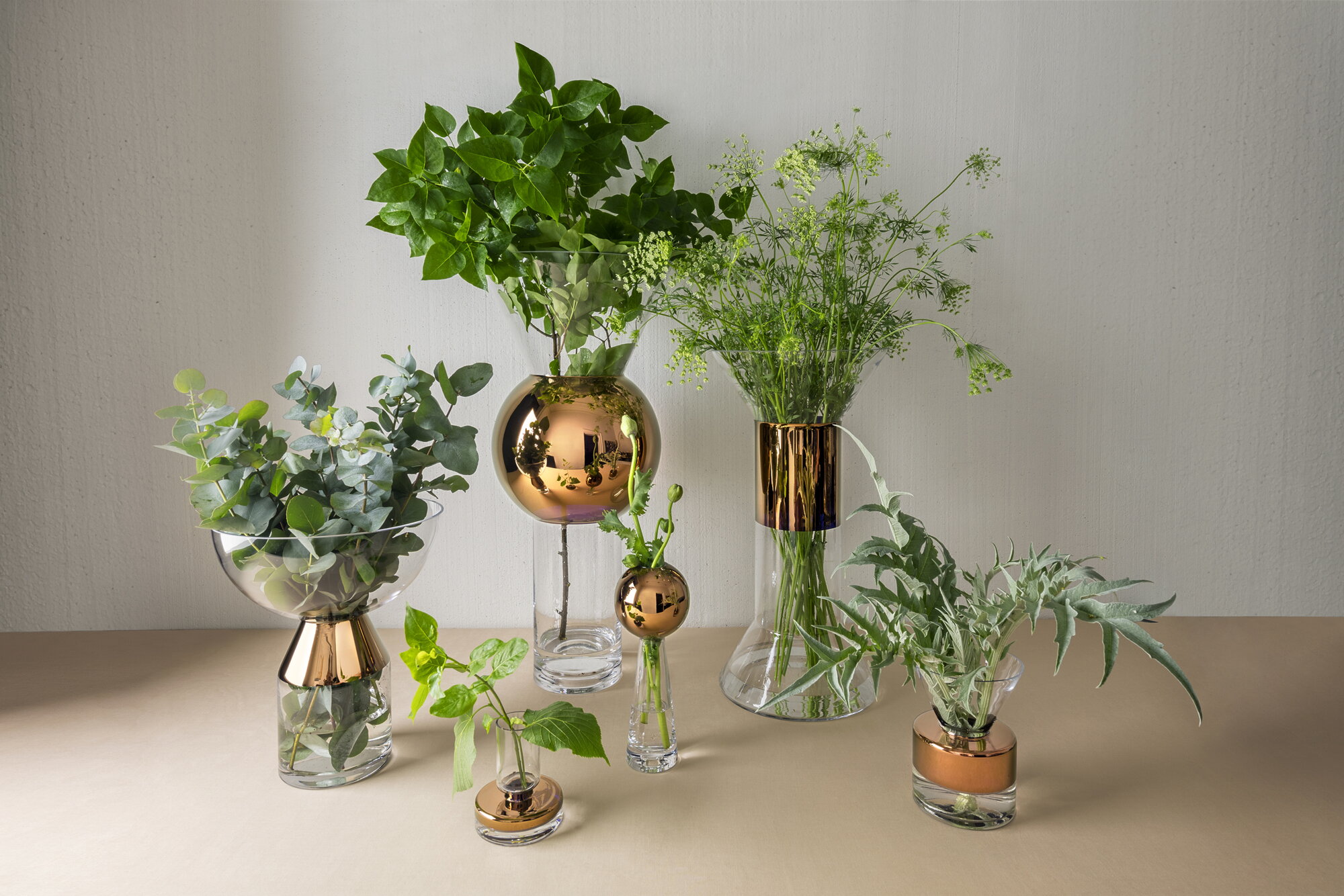 Tom Dixon Tank Stem vase, copper | Finnish Design Shop