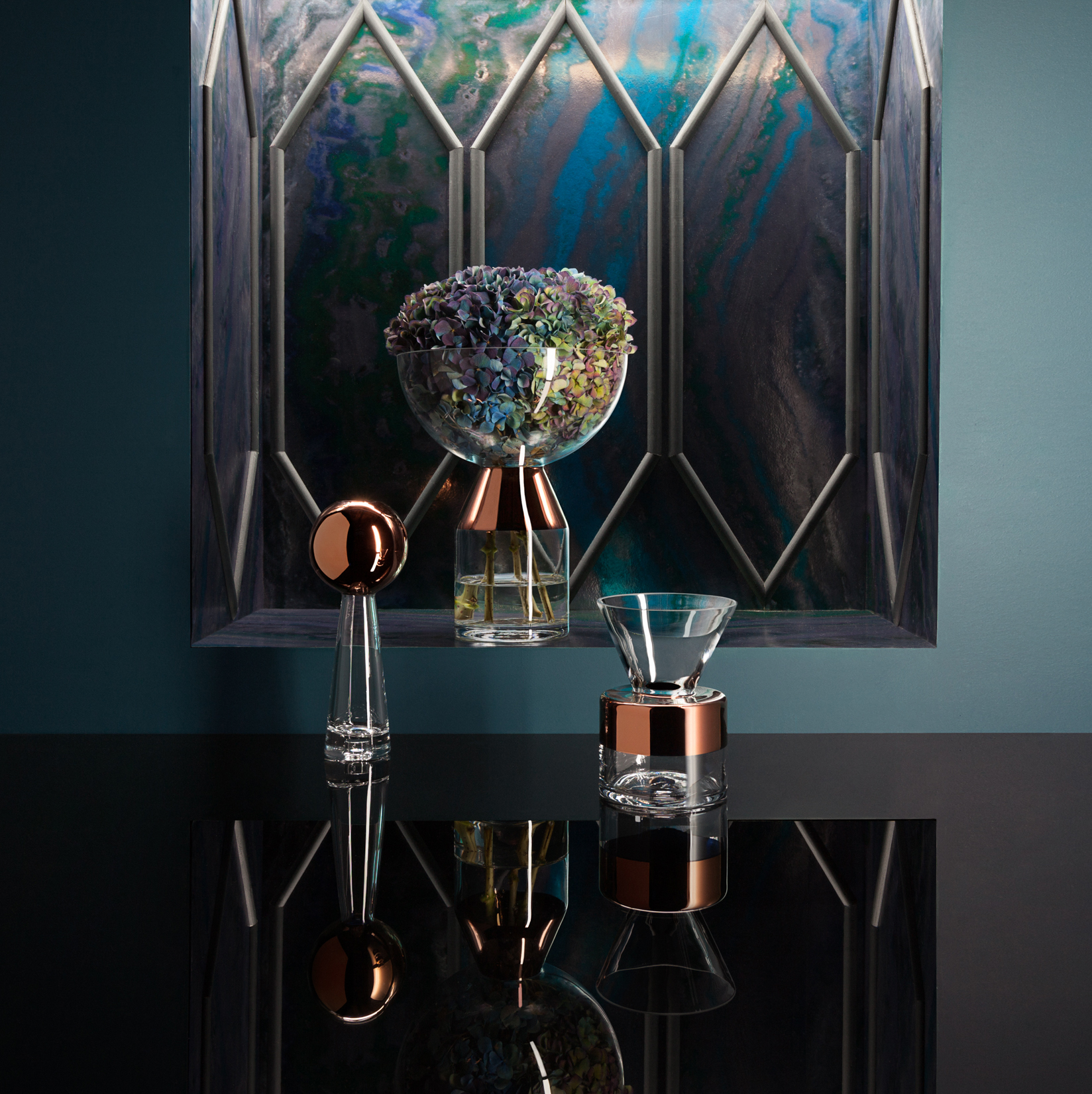 Tom Dixon Tank Stem vase, copper | Finnish Design Shop