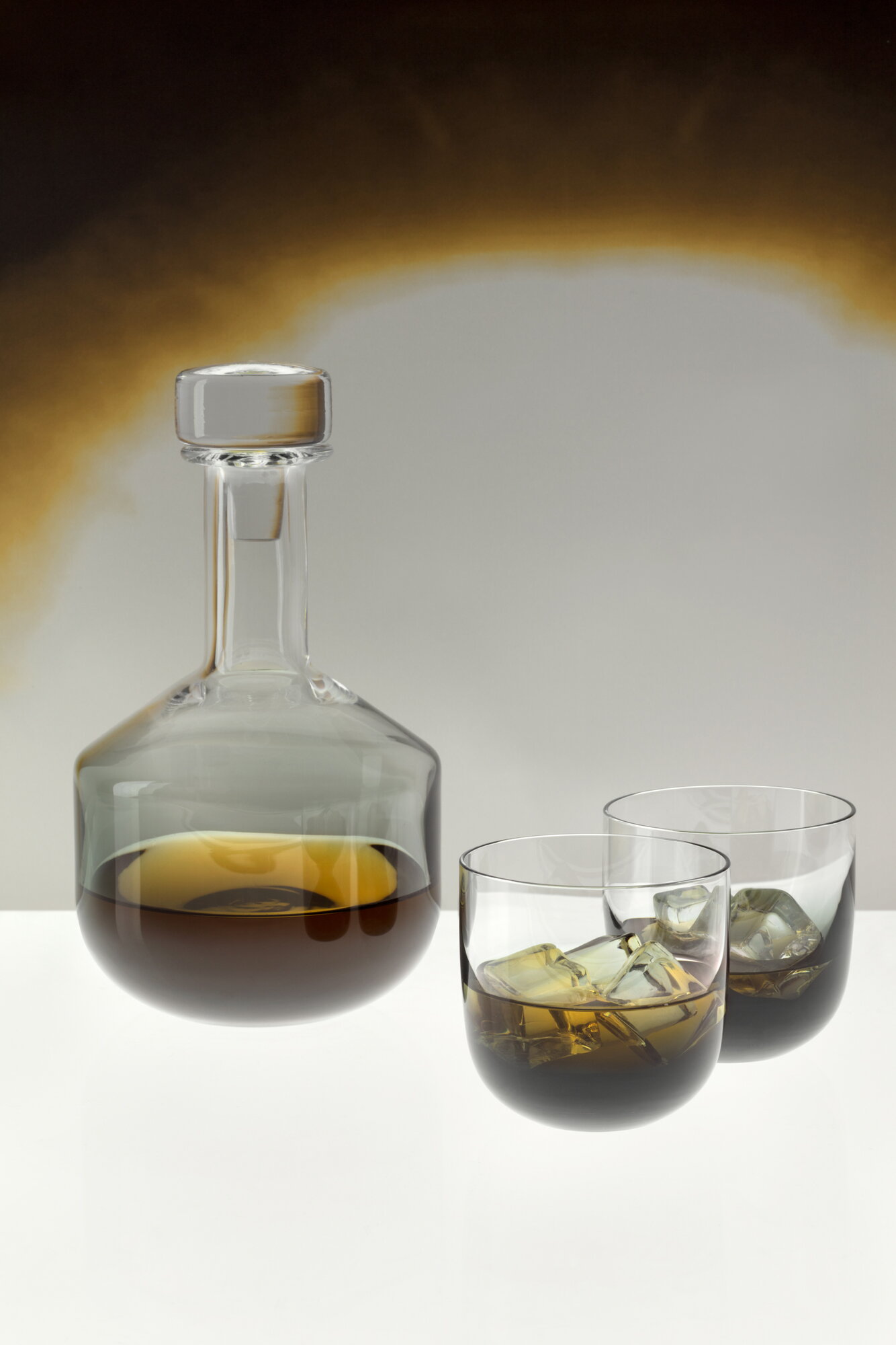 Tom Dixon Tank whiskey decanter, black | Finnish Design Shop