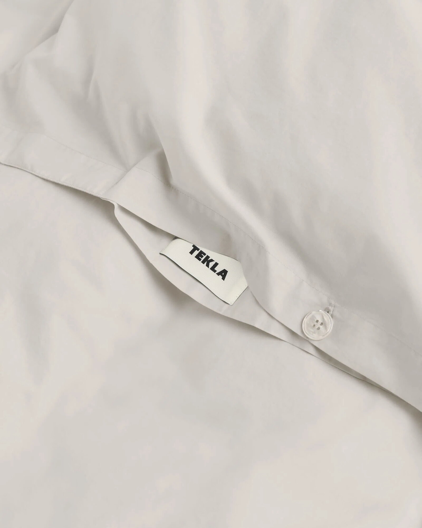 Tekla Funda nórdica doble, 240 x 220 cm, gris suave | Finnish Design Shop