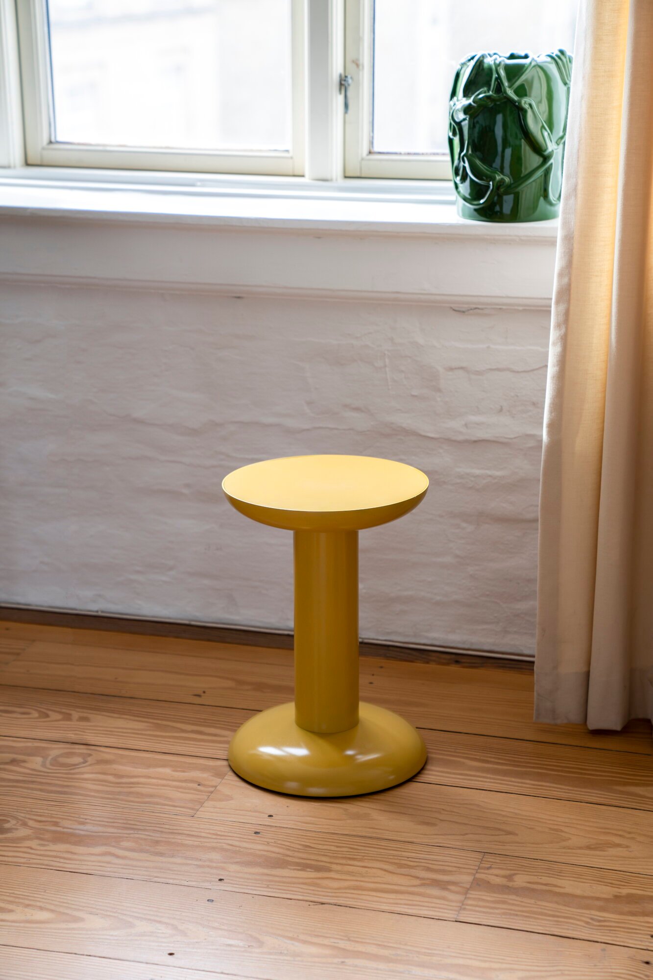 Raawii Thing stool, yellow | Finnish Design Shop