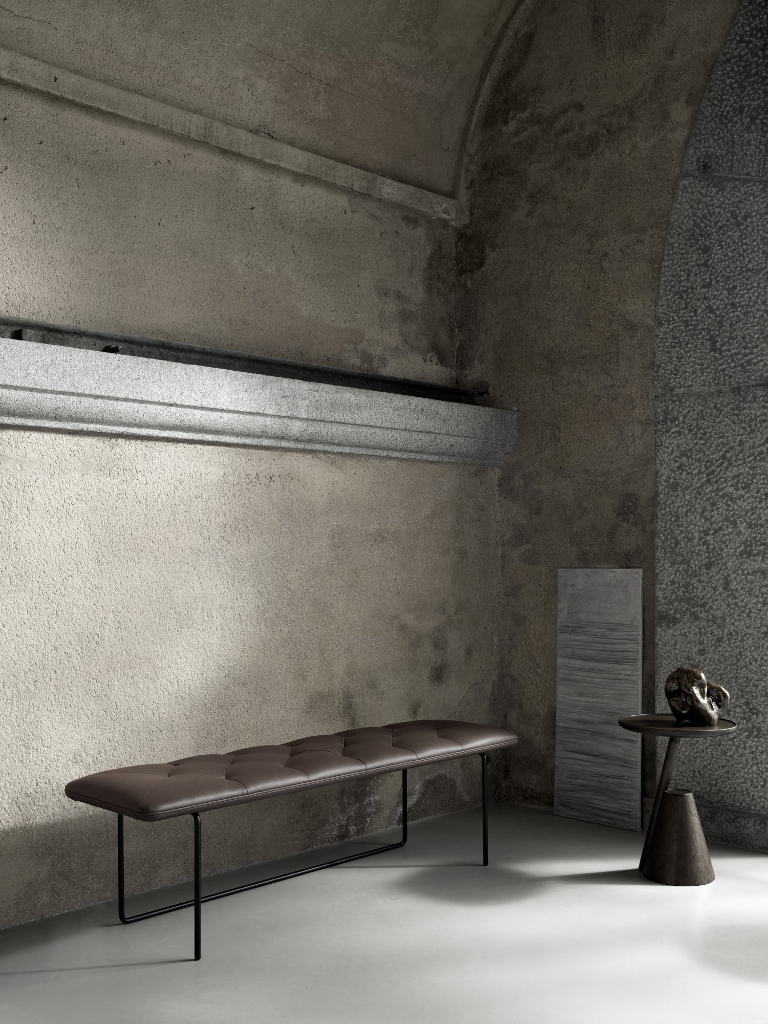 Wendelbo Mate side table, dark brown stained oak | Finnish Design Shop