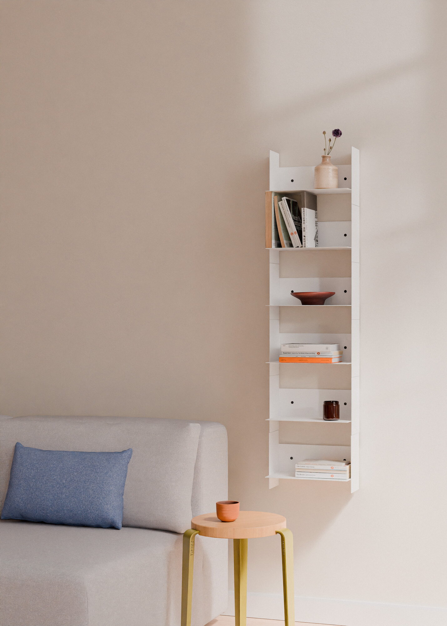 TIPTOE PLI shelf, 30 cm, cream white | Finnish Design Shop