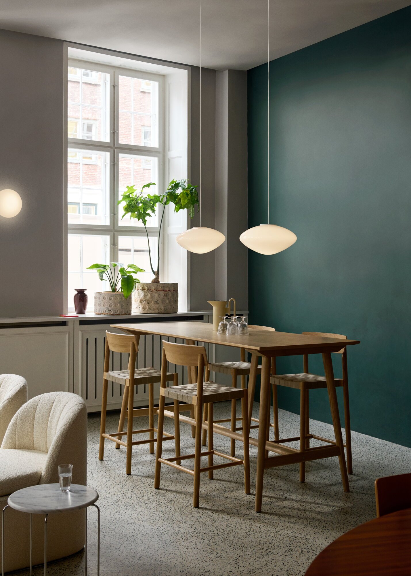 &Tradition In Between SK26 counter table, 190 x 80 cm, oak | Finnish ...