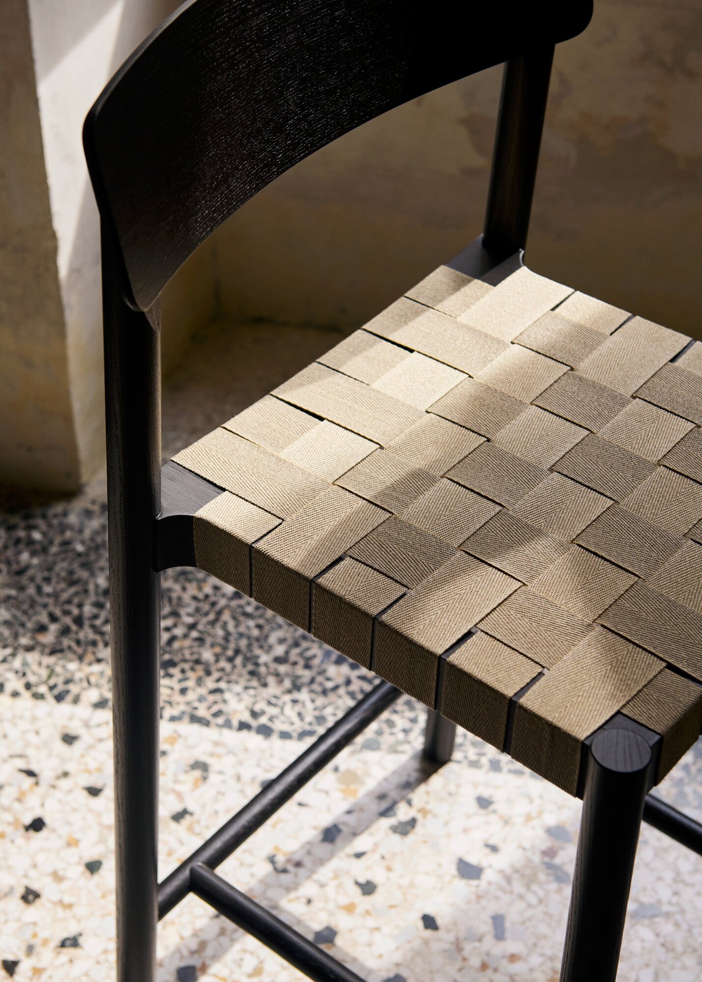 &Tradition Betty TK15 bar chair, black ash - natural webbing | Finnish ...