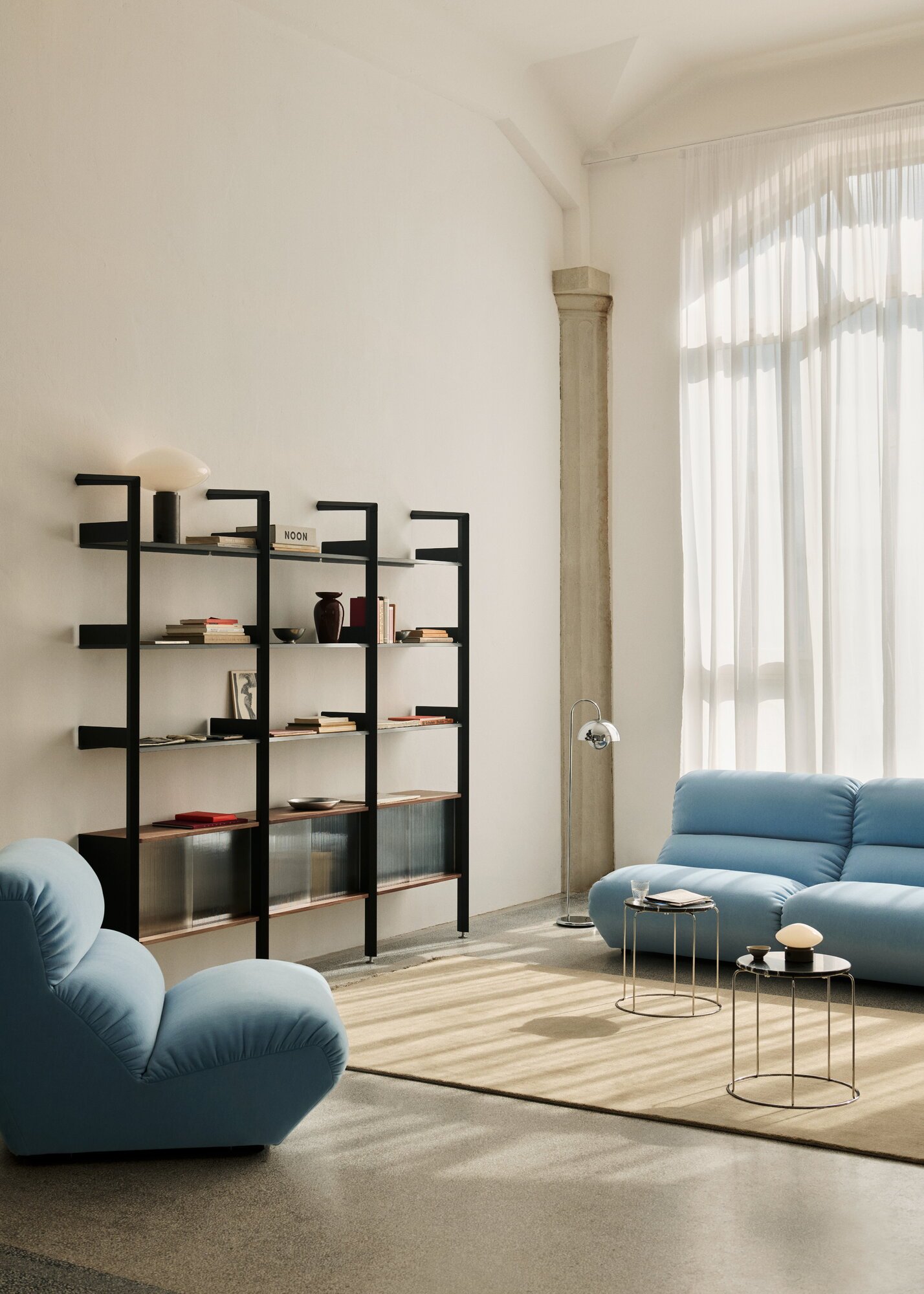 &Tradition Wire Stool VP11 top, Nero Marquina marble | Finnish Design Shop