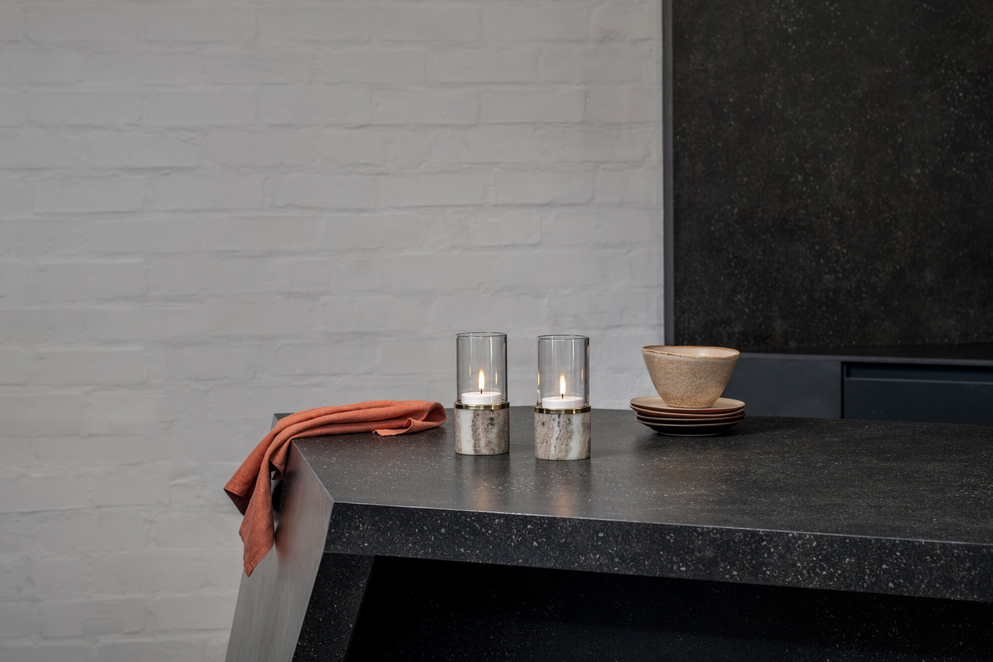 Uyuni Lighting LED-värmeljus maxi, 6,1 x 2,2 cm, slät, nordisk vit ...