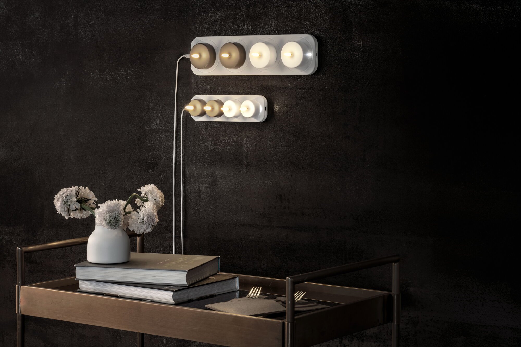 Uyuni Lighting Rechargeable LED tealight candle, 3,9 x 2,3 cm, sandstone plain, 2 pcs | Finnish ...