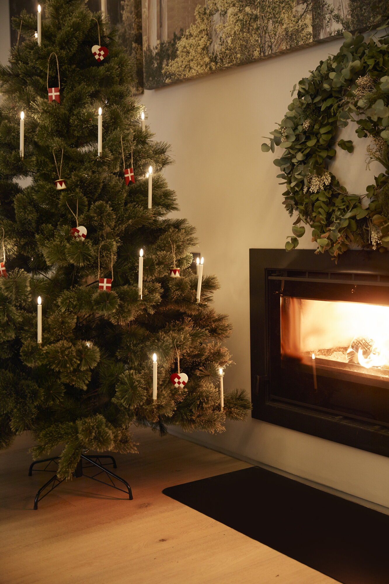 Uyuni Lighting LED mini taper candles with clips, 4 pcs, 13,8 cm, white ...