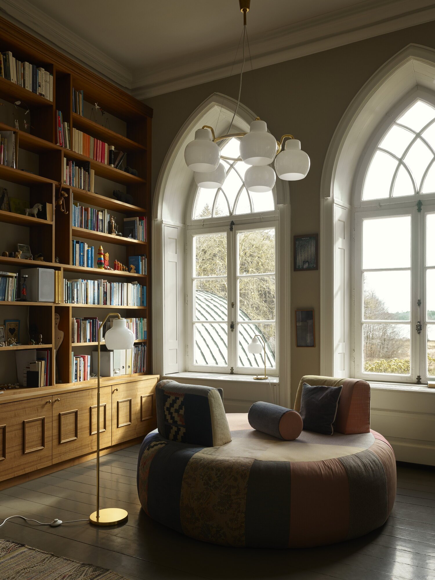 Louis Poulsen VL Ring Crown table lamp, opal glass | Finnish Design Shop