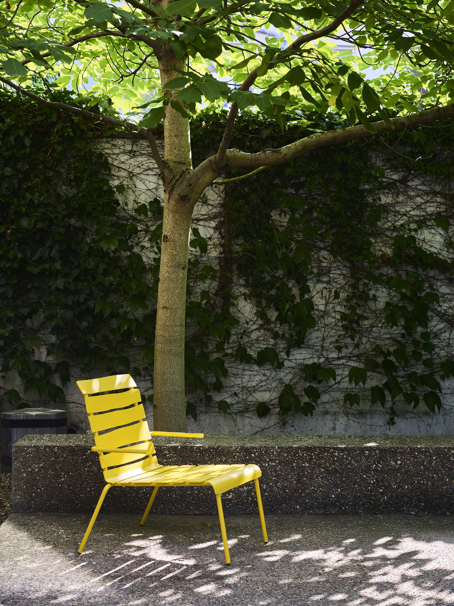valerie_objects Aligned lounge chair, yellow | Finnish Design Shop