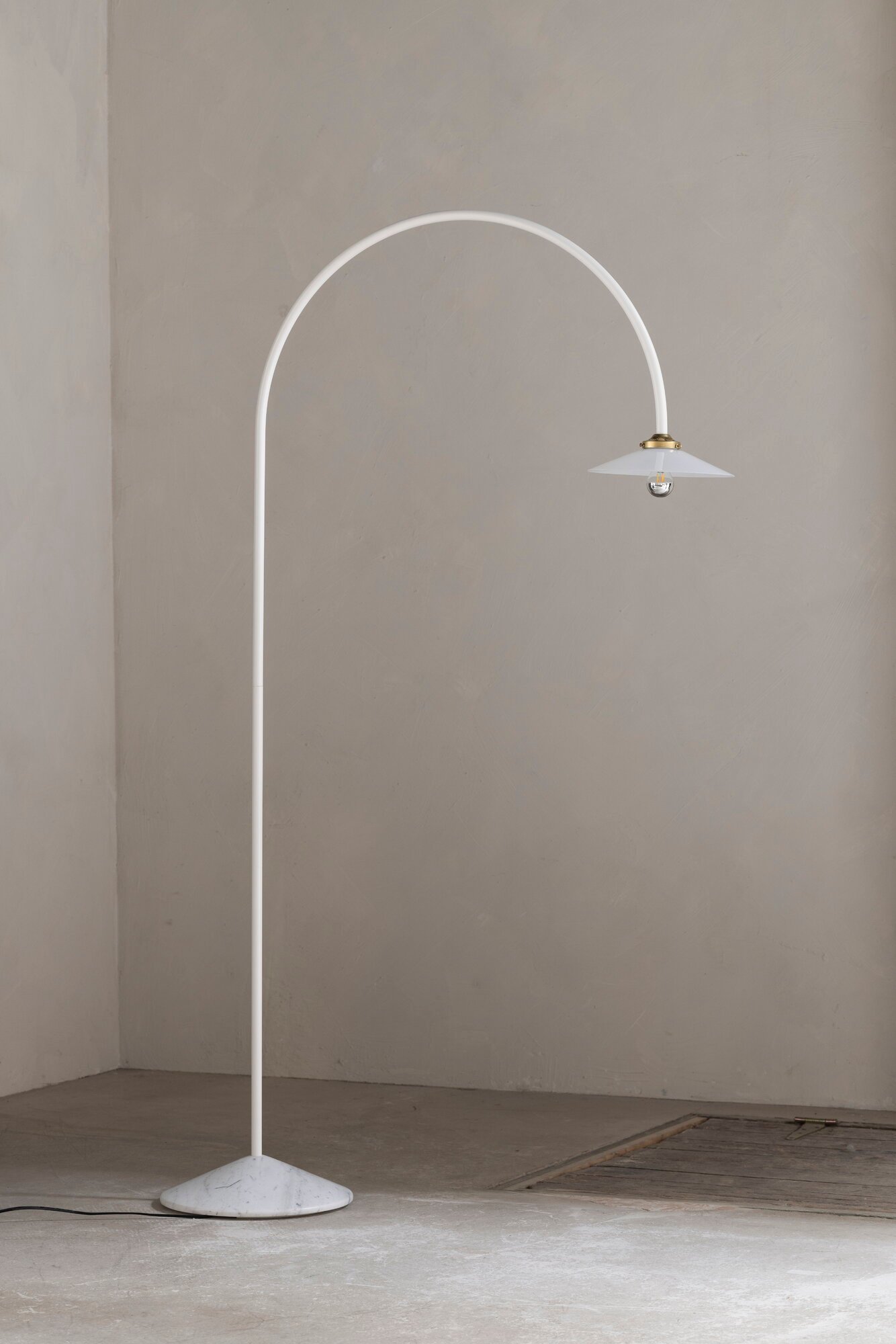 valerie_objects Standing Lamp Marble N°2, ivory | Finnish Design Shop