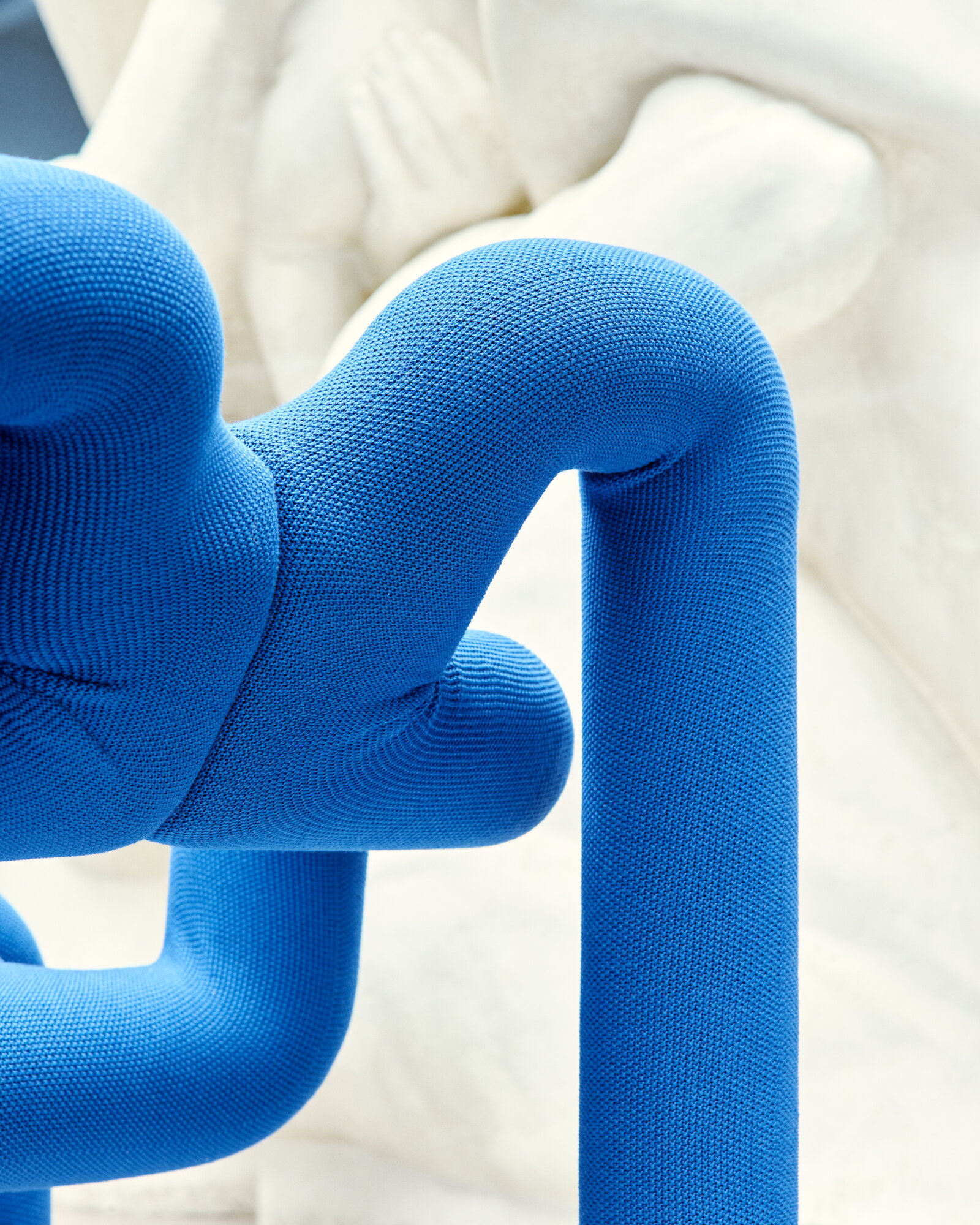 Varier Ekstrem lounge chair, Knit 025 Pool | Finnish Design Shop