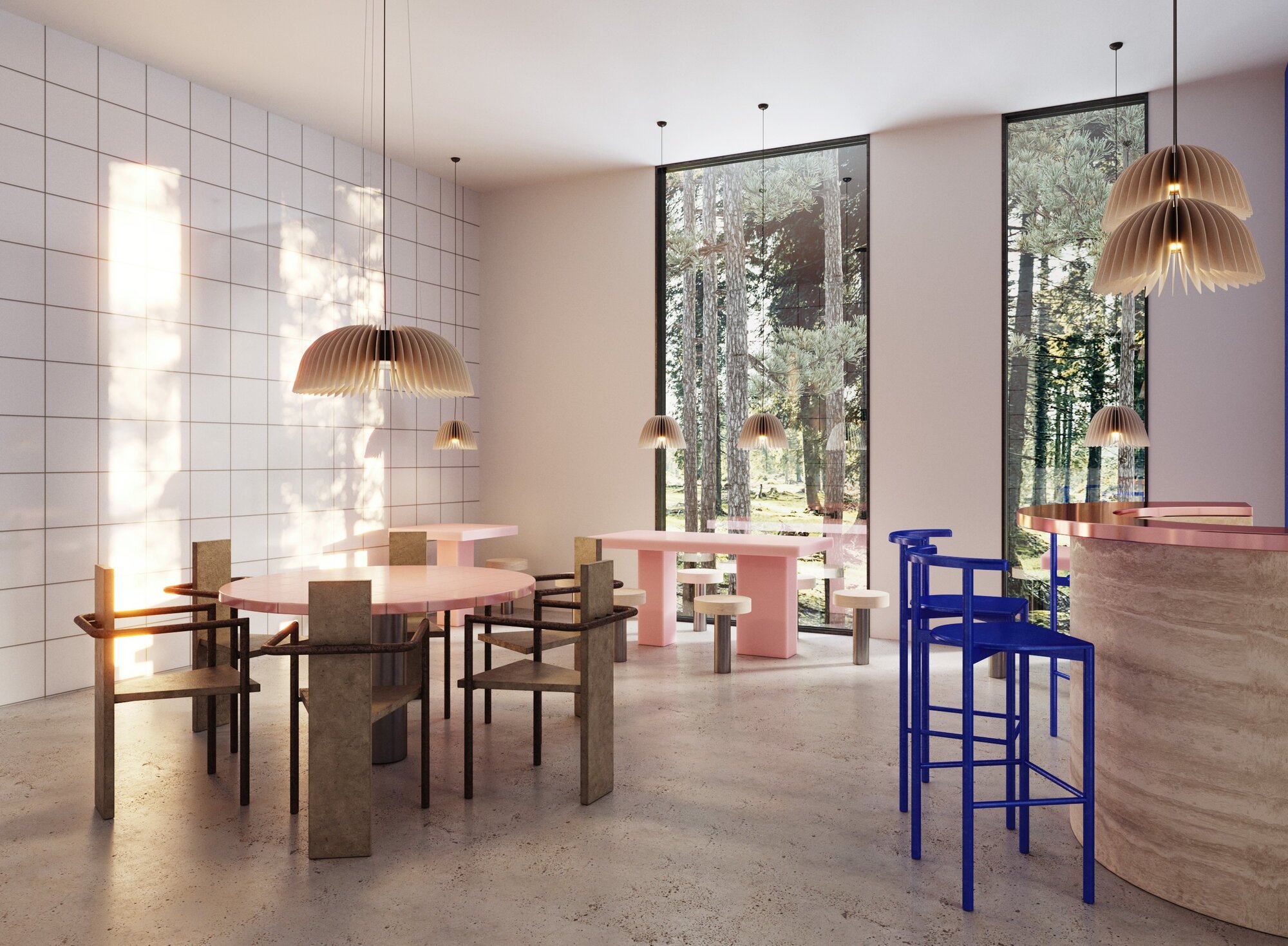 Pilke Lights Verna 50 pendant, birch | Finnish Design Shop