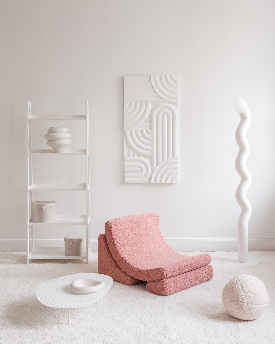 Wigiwama Moon chair, guava pink | Finnish Design Shop