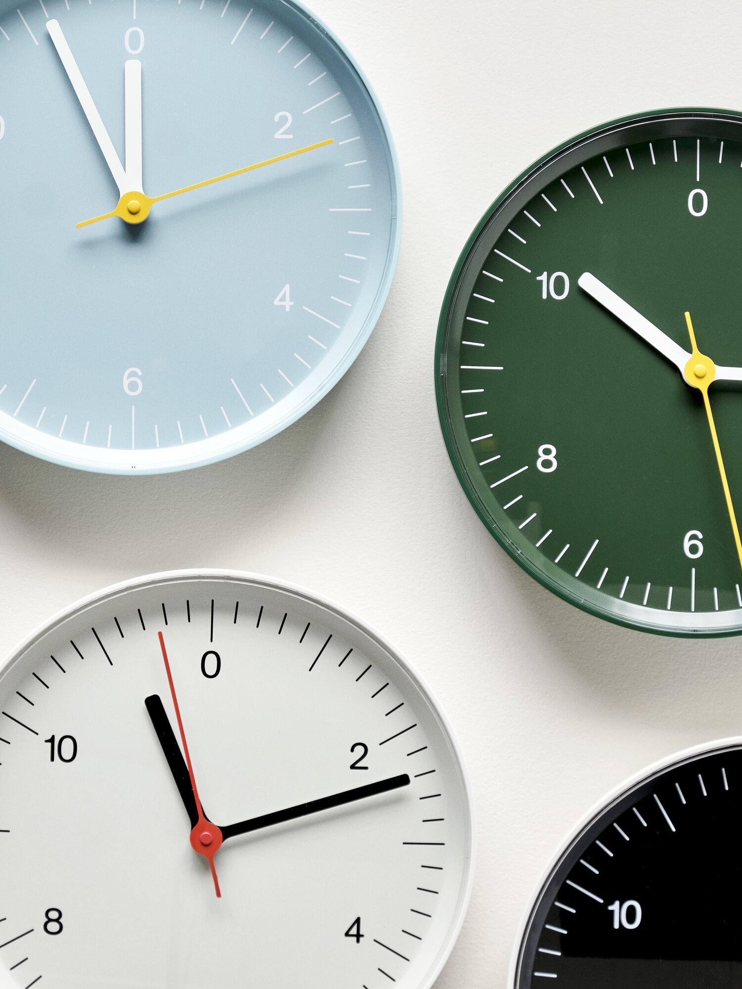 HAY Wall Clock, black | Finnish Design Shop