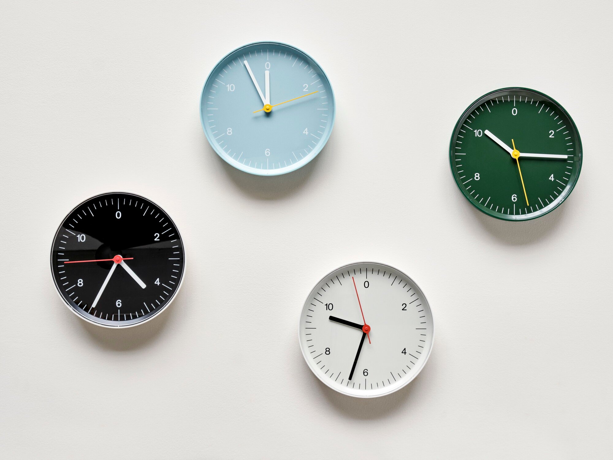 HAY Wall Clock, green | Finnish Design Shop