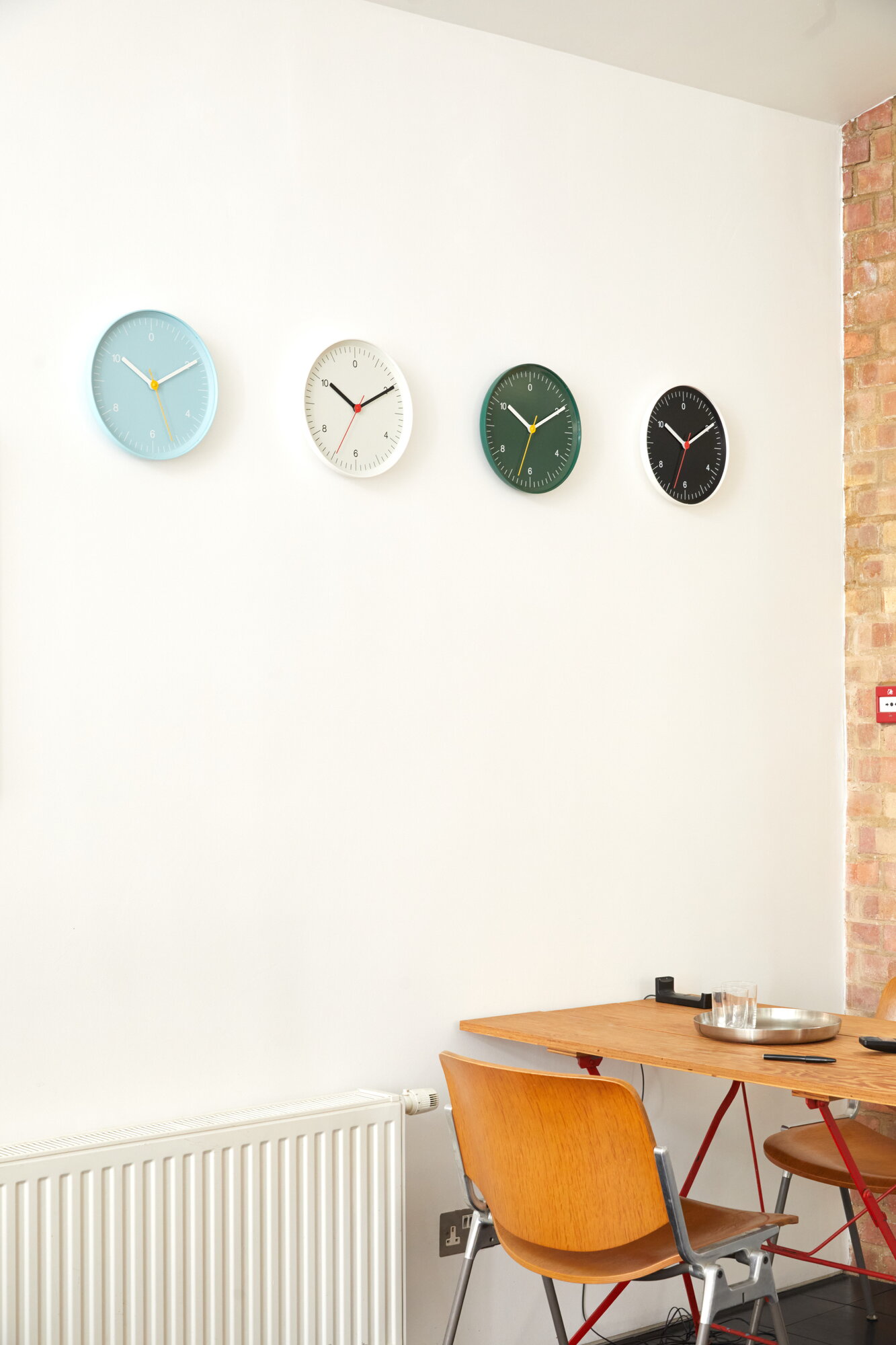 HAY Wall Clock, blue | Finnish Design Shop