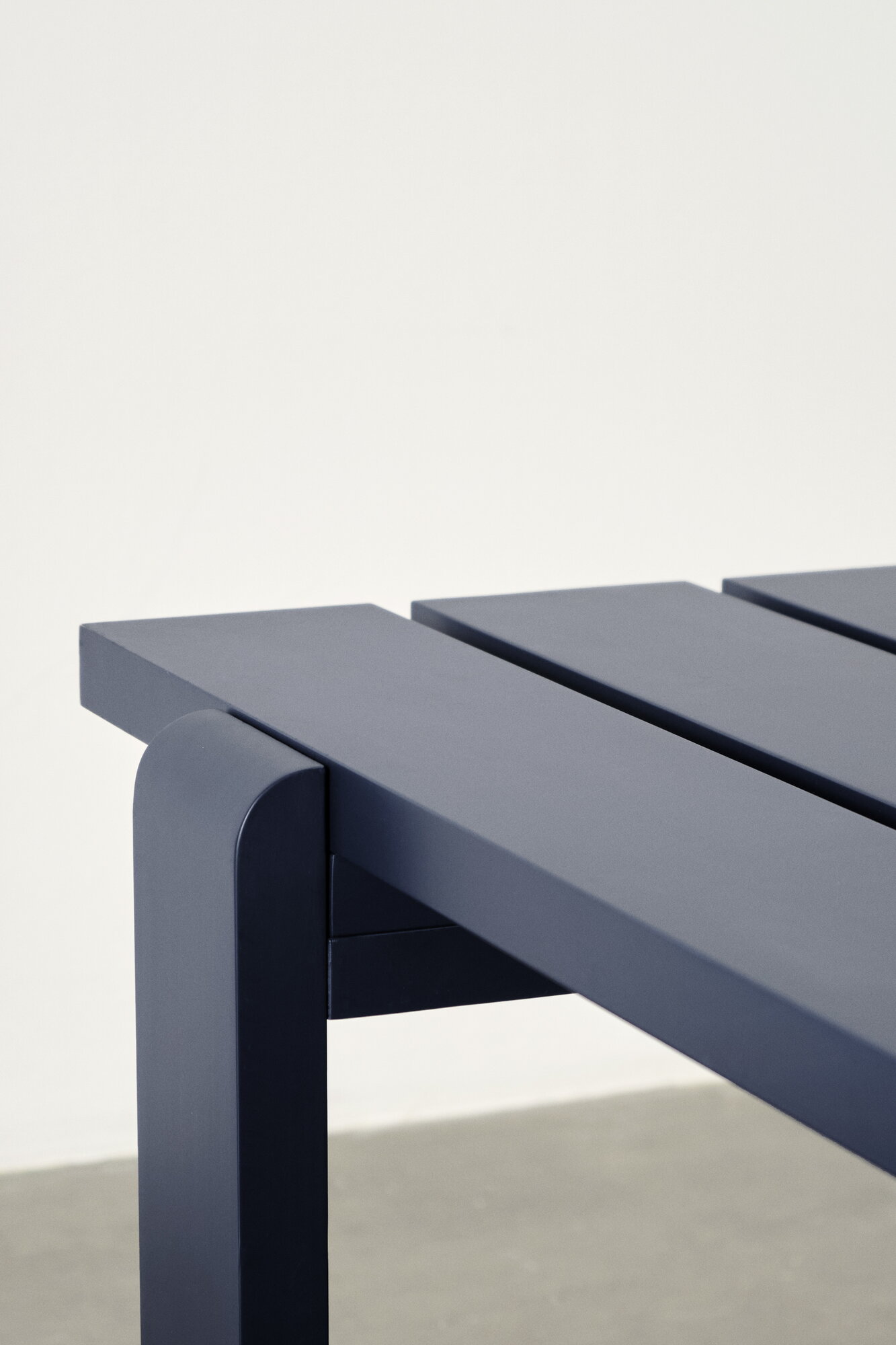 HAY Weekday table, 230 x 83 cm, steel blue | Finnish Design Shop UK