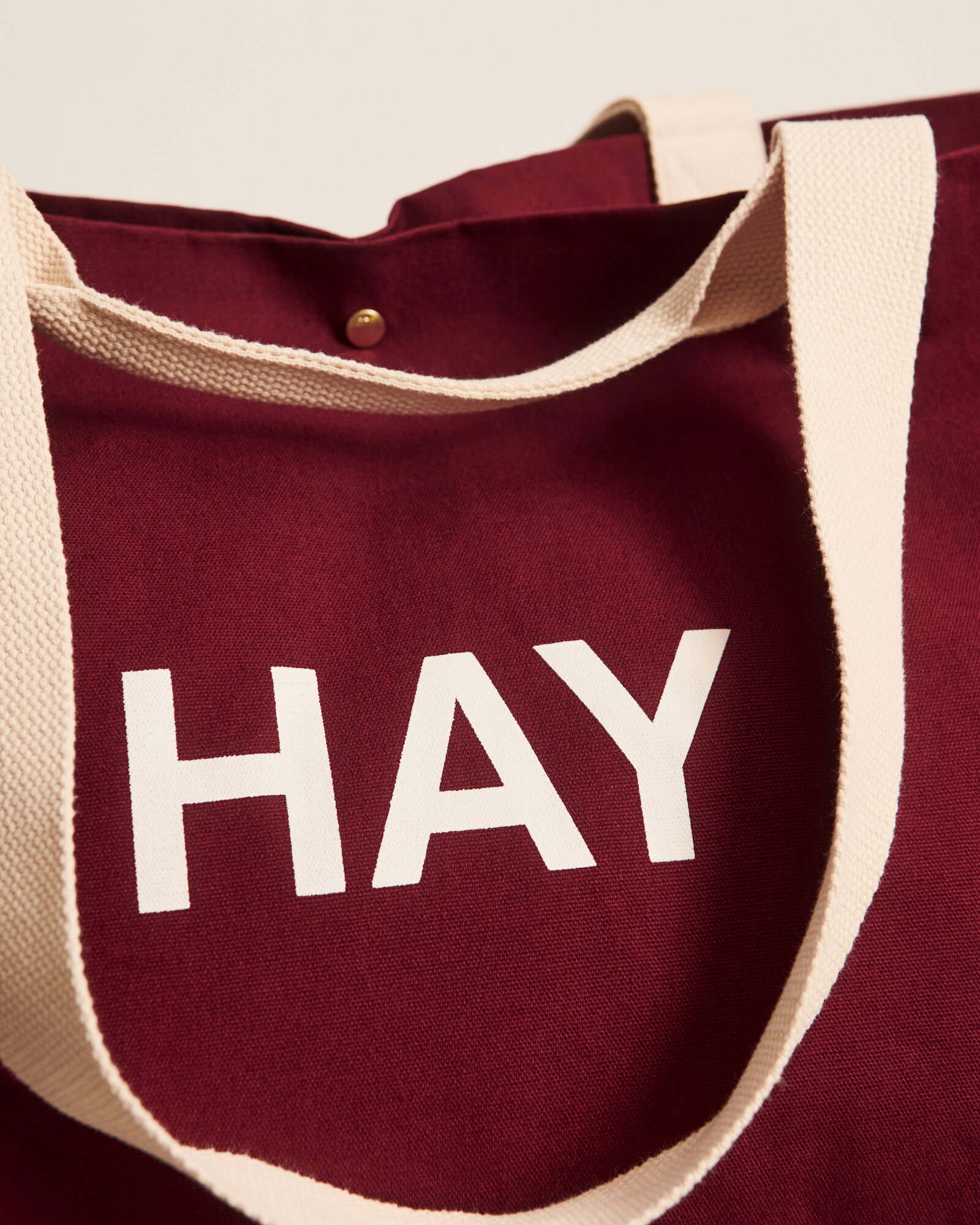 HAY Weekend bag, large, burgundy | Finnish Design Shop