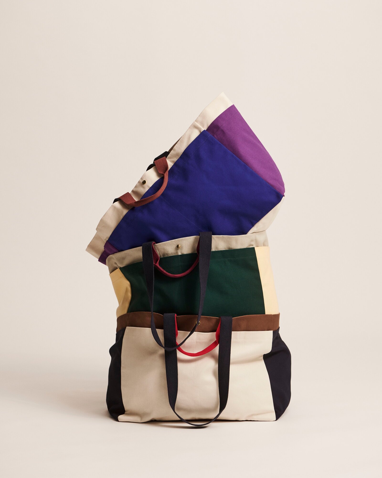 HAY Weekend bag, medium, cream - multicolour | Finnish Design Shop