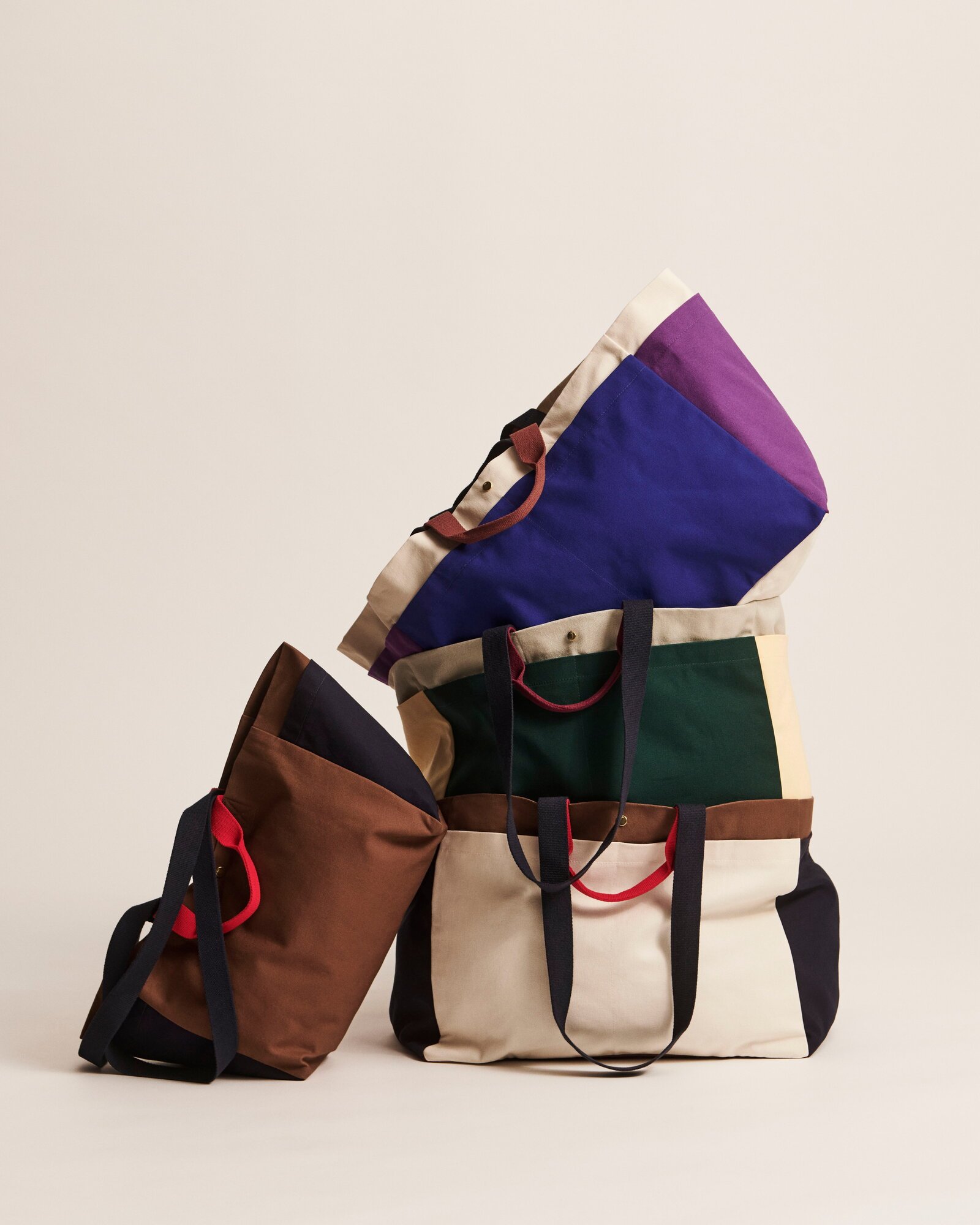 HAY Weekend bag, medium, cream - multicolour | Finnish Design Shop