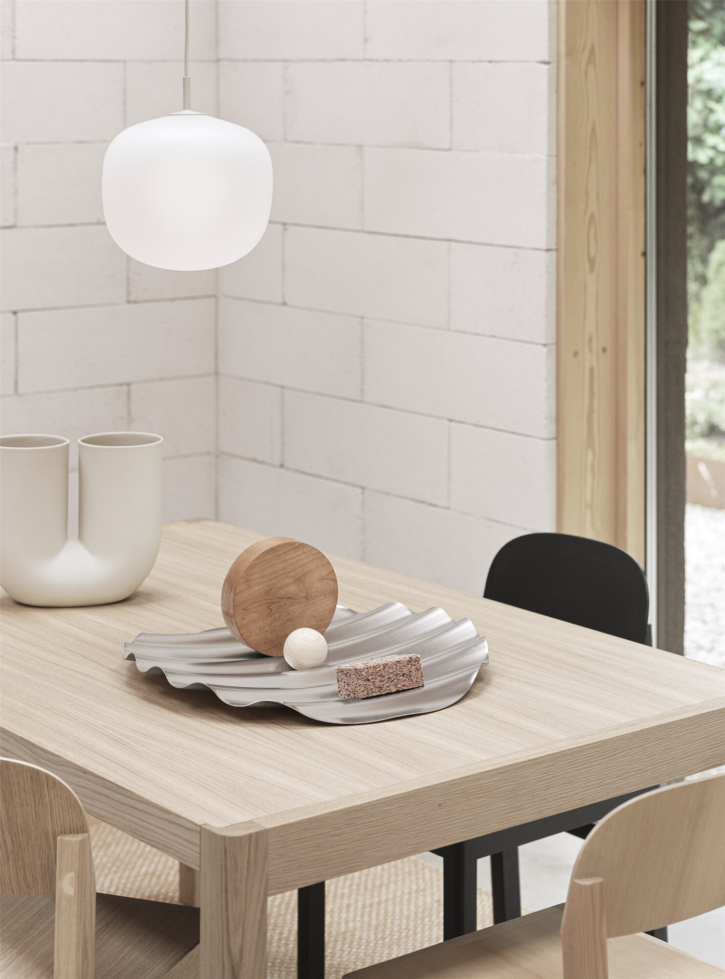 Muuto Workshop table, 140 x 92 cm, oak - oak veneer | Finnish Design Shop