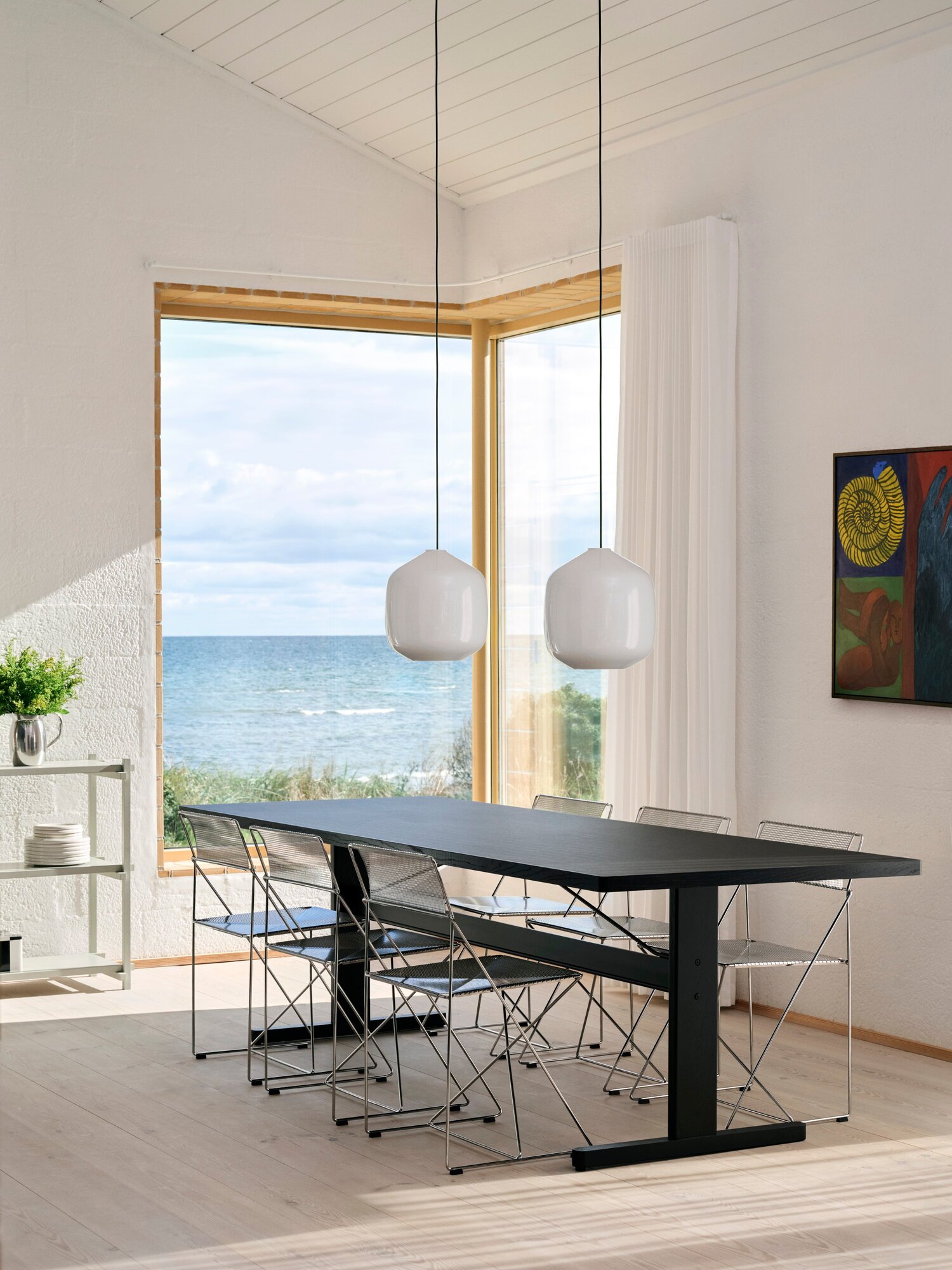 HAY Buoy 300 pendant, soft black cord | Finnish Design Shop