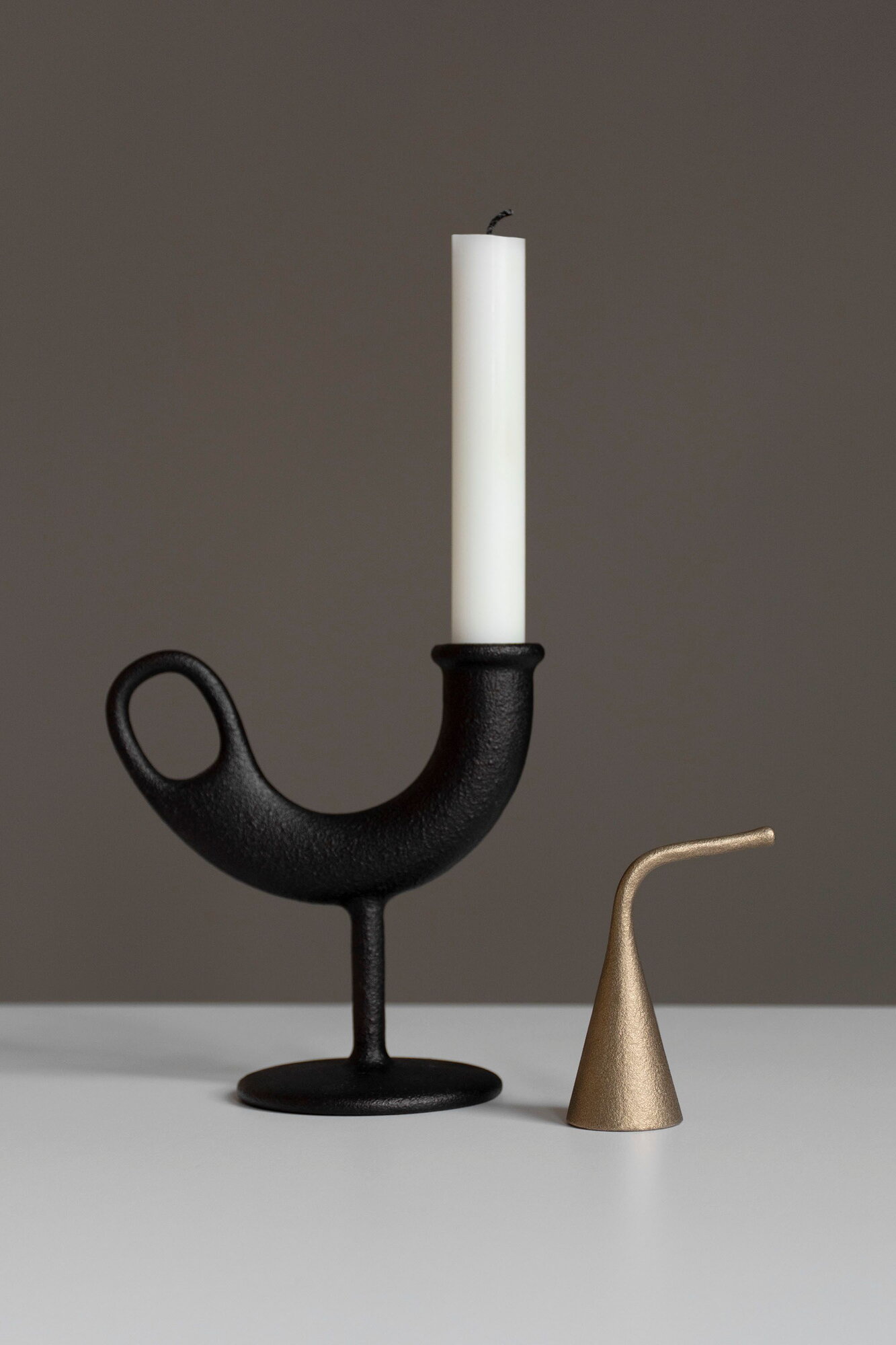 Nedre Foss Sammu candle snuffer, brass | Finnish Design Shop