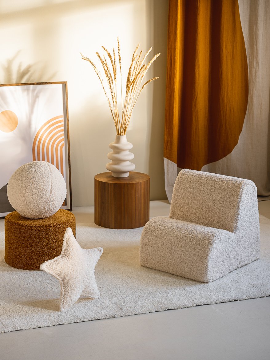 Wigiwama Cloud chair, cream white | Finnish Design Shop