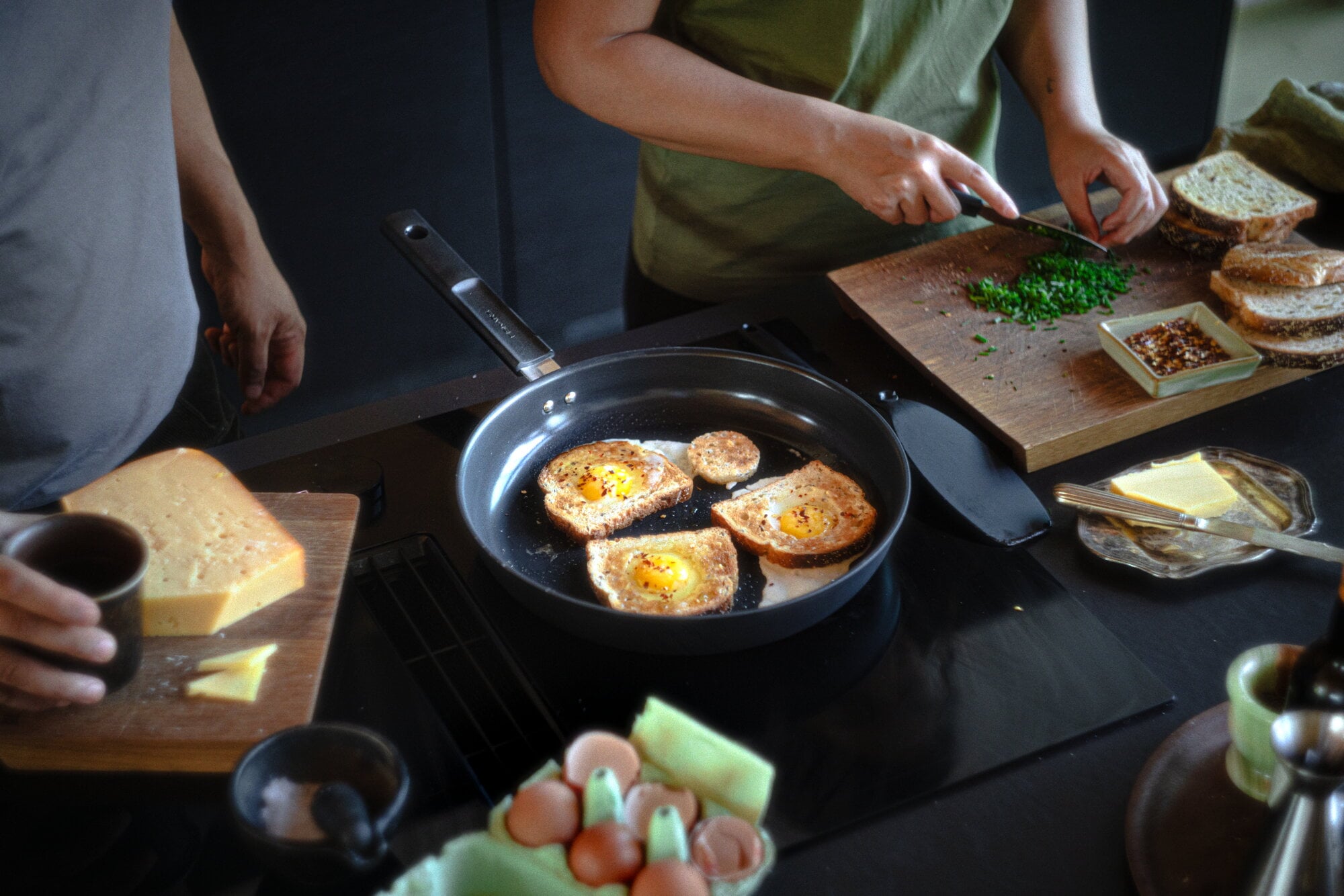 Fiskars Hard Face frying pan, 30 cm | Finnish Design Shop