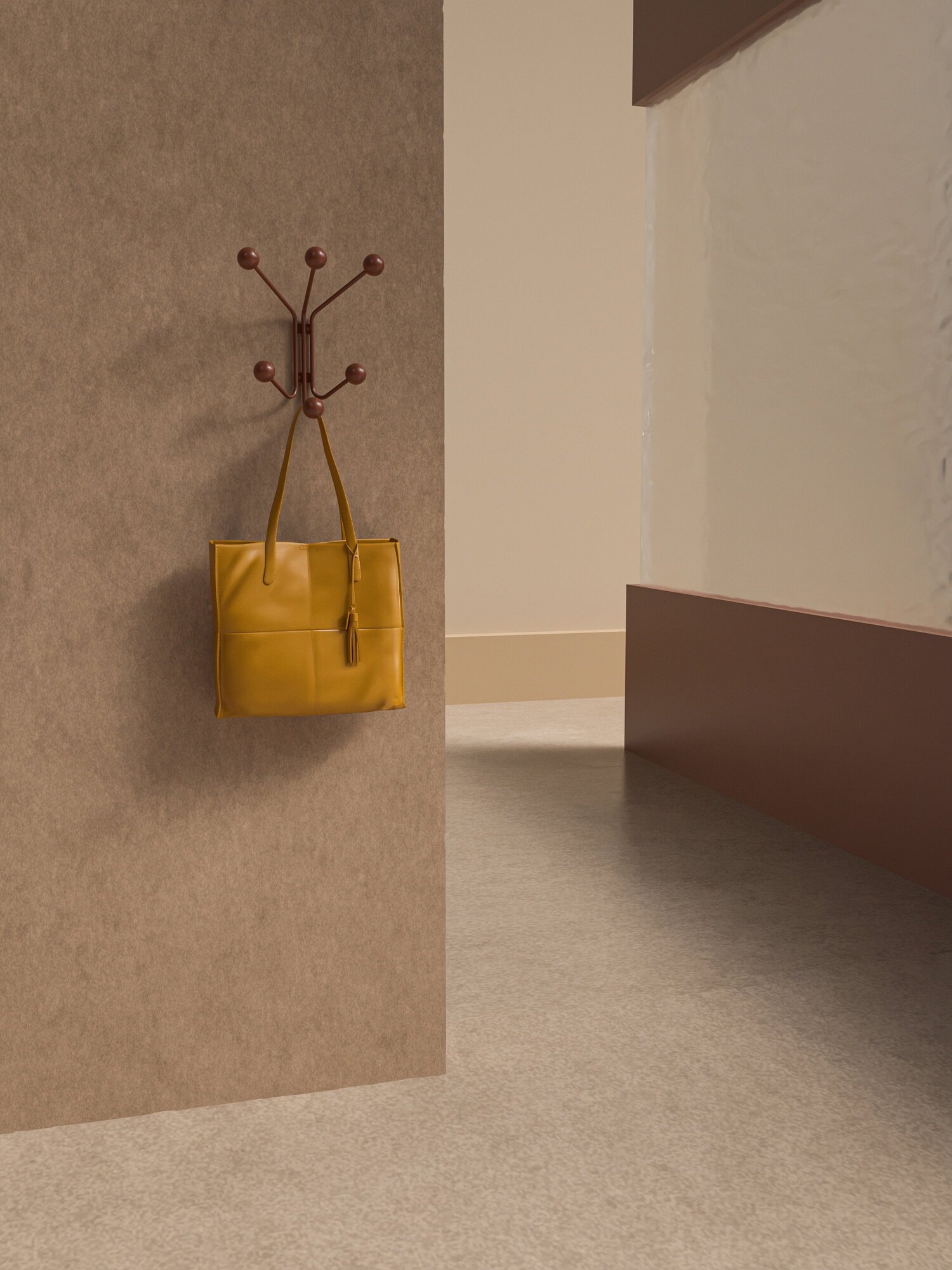 Maze Bill coat rack, XS, cinnamon | Finnish Design Shop