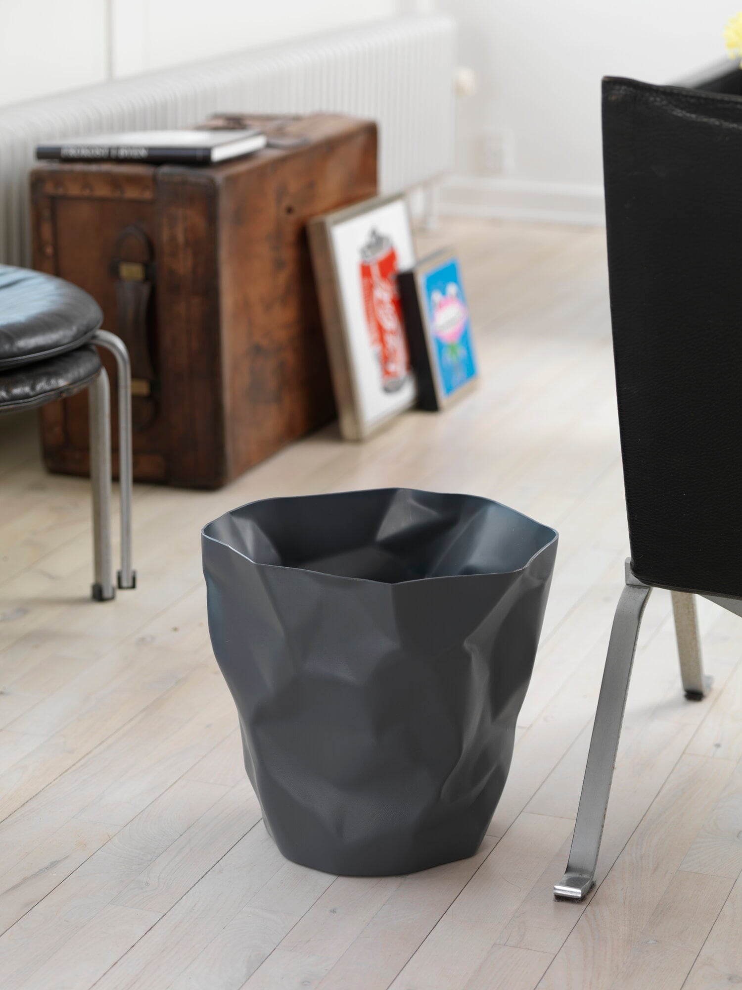 Essey Bin Bin wastebasket, grey | Finnish Design Shop