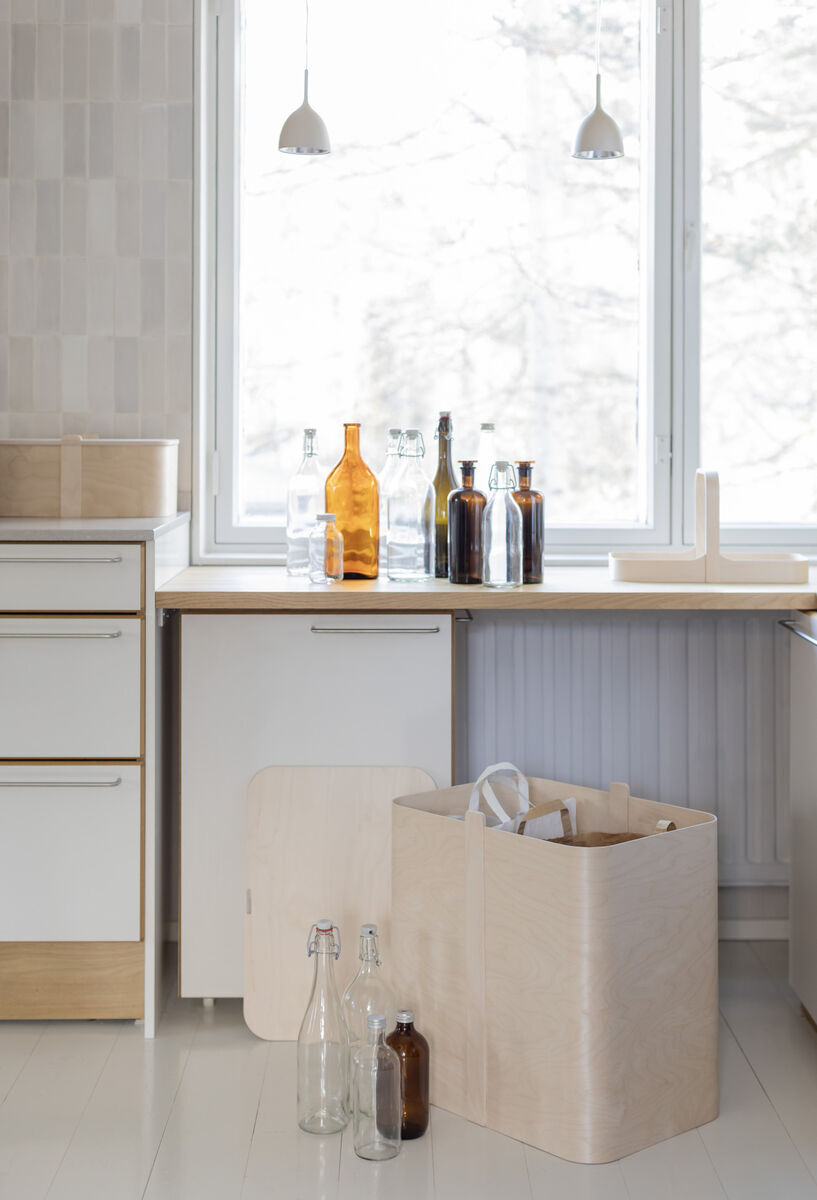 Verso Design Koppa Box 3, birch | Finnish Design Shop