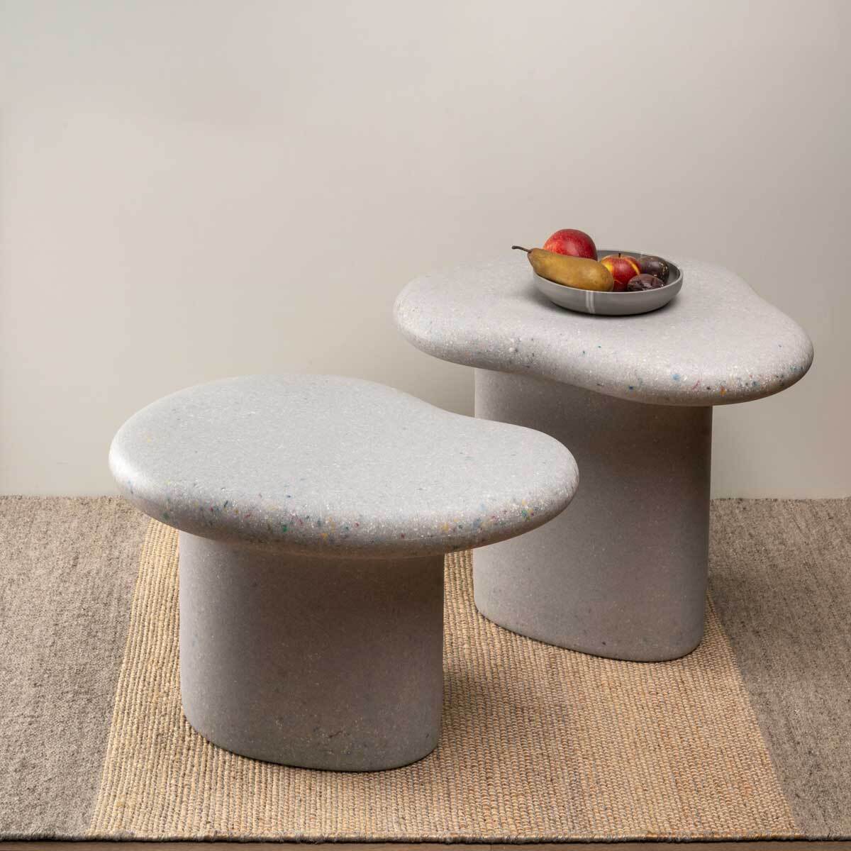 ecoBirdy Marine coffee table, 40 cm, stony grey | Finnish Design Shop