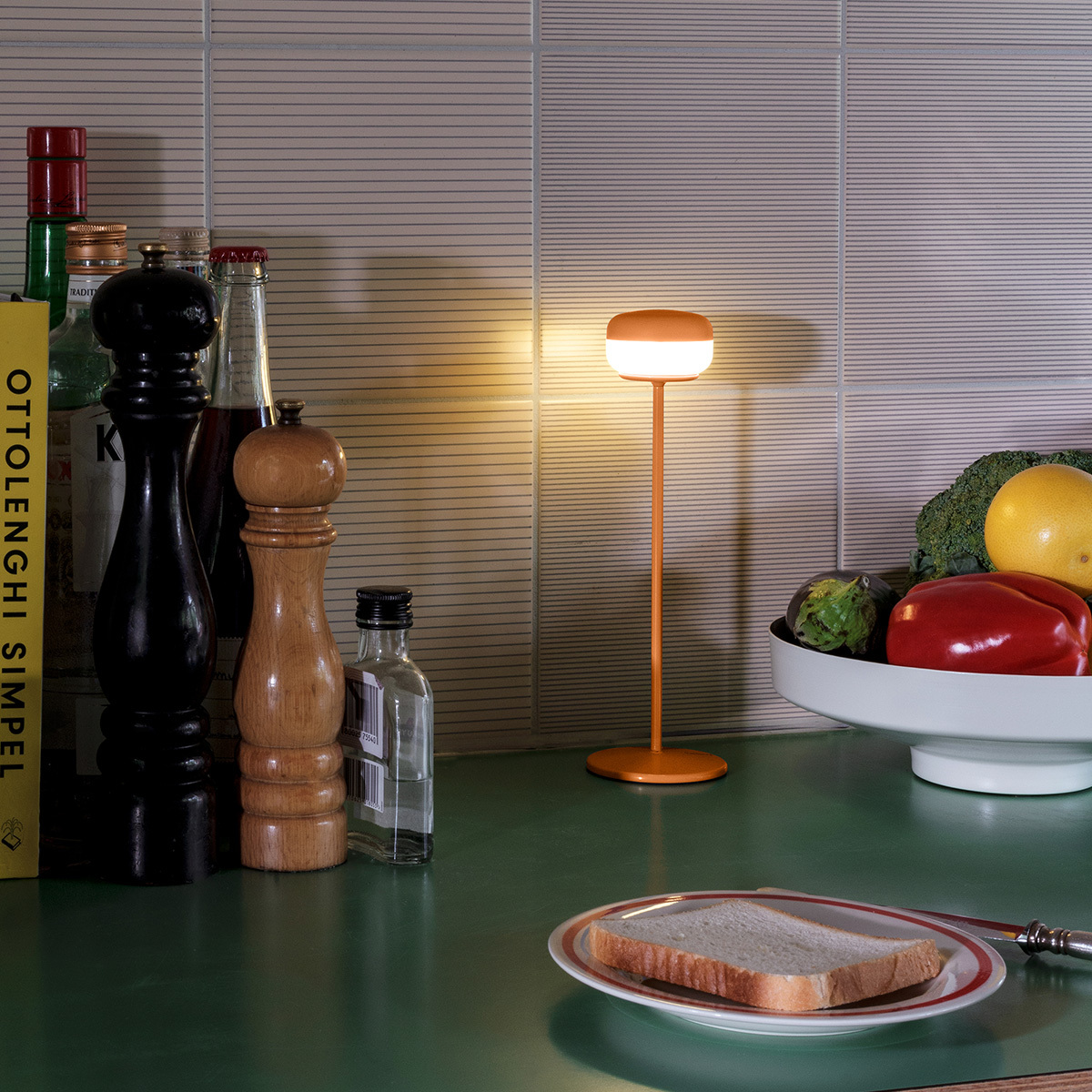 Fatboy Cheerio wireless table lamp, sunny orange | Finnish Design Shop