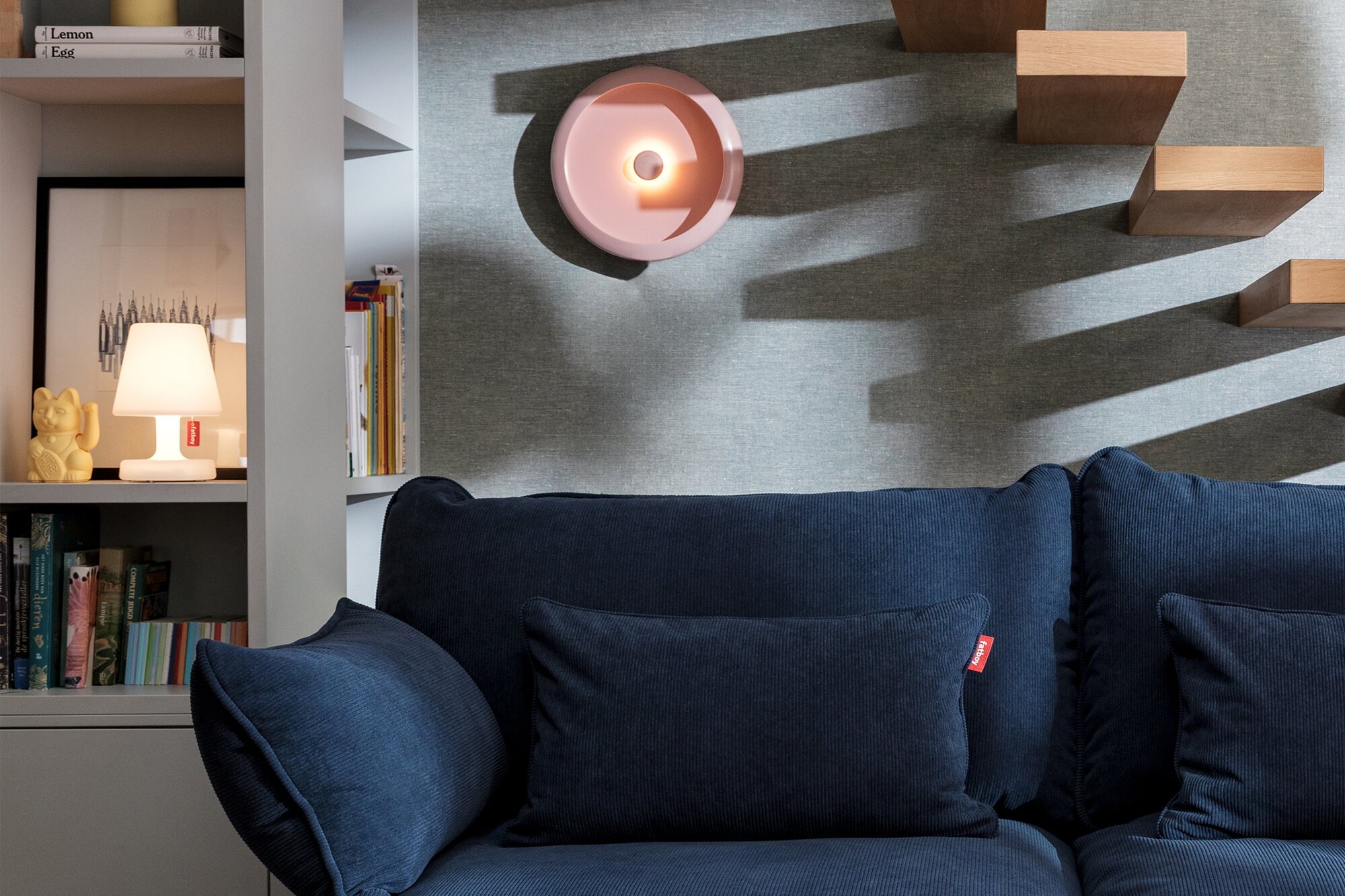 Fatboy Oloha portable lamp, large, soft pink | Finnish Design Shop