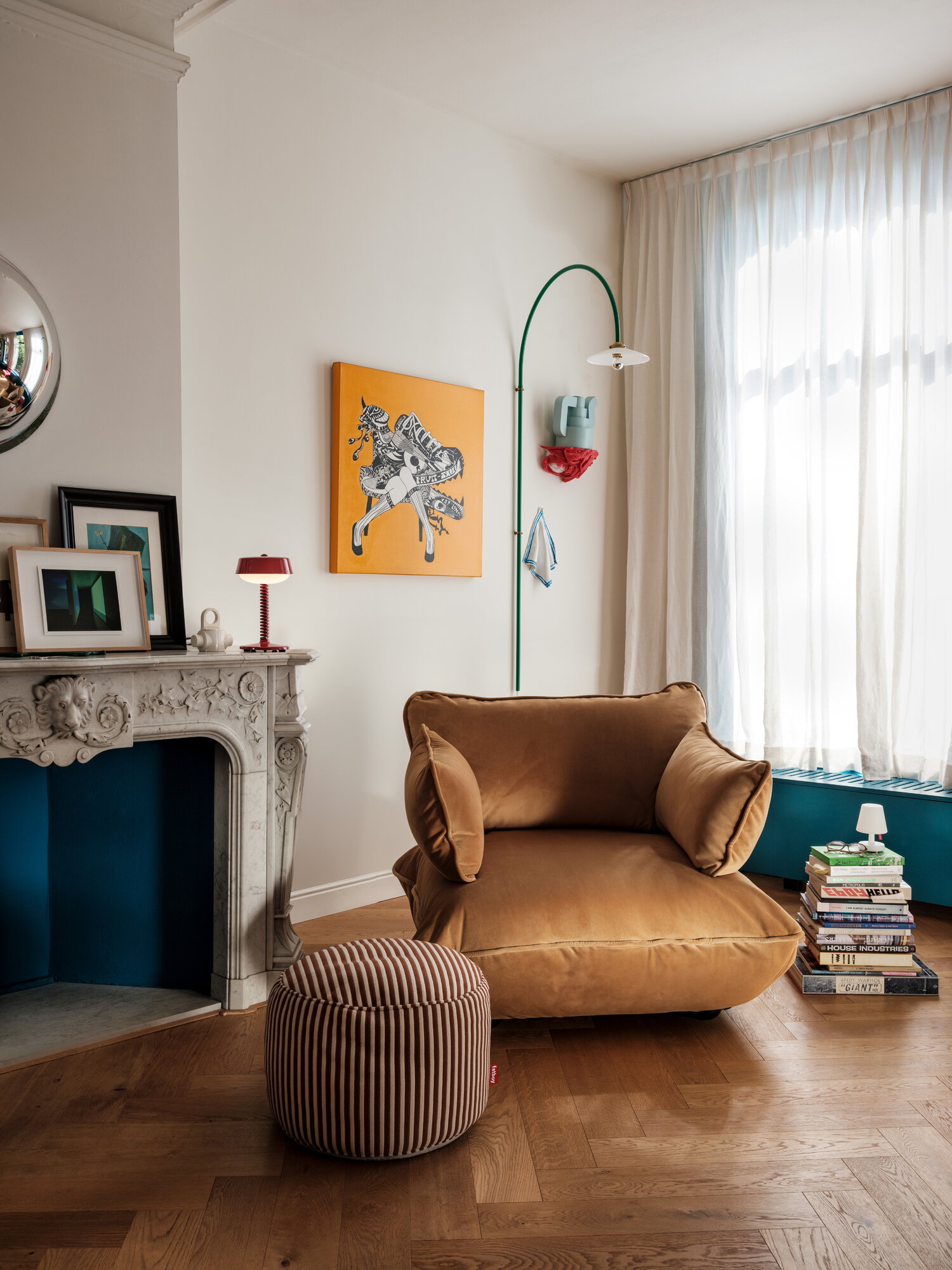 Fatboy Sumo Loveseat lounge chair, Velvet Recycled almond | Finnish ...