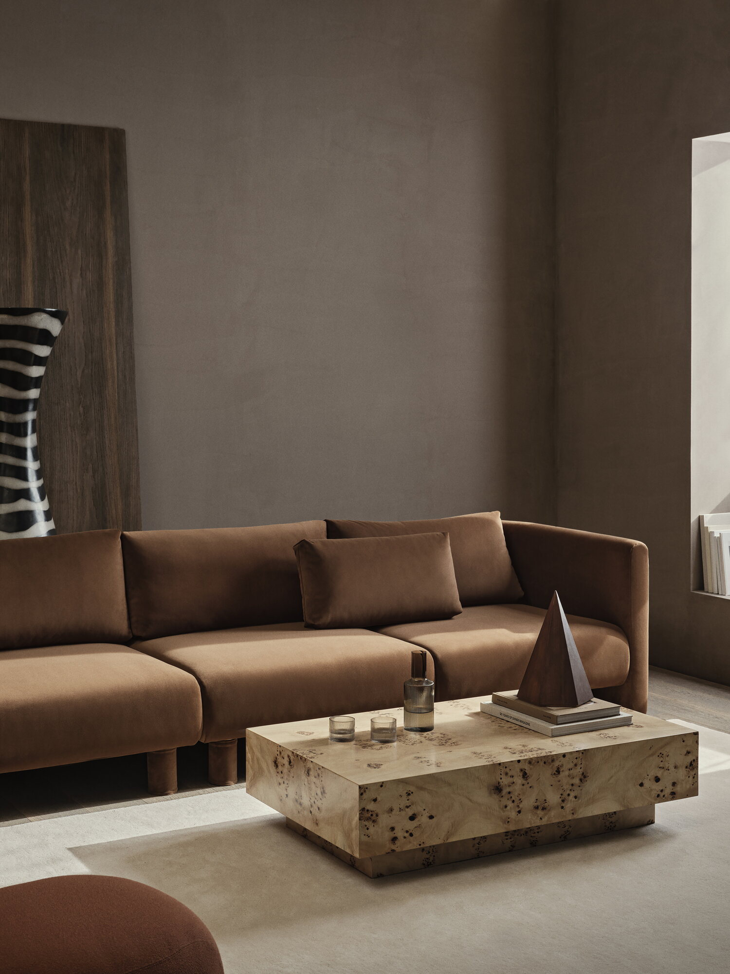 Ferm Living Burl coffee table, natural | Finnish Design Shop NL