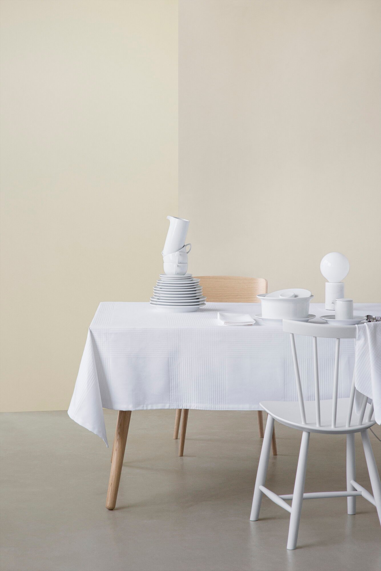 FDB Møbler J46 chair, white | Finnish Design Shop