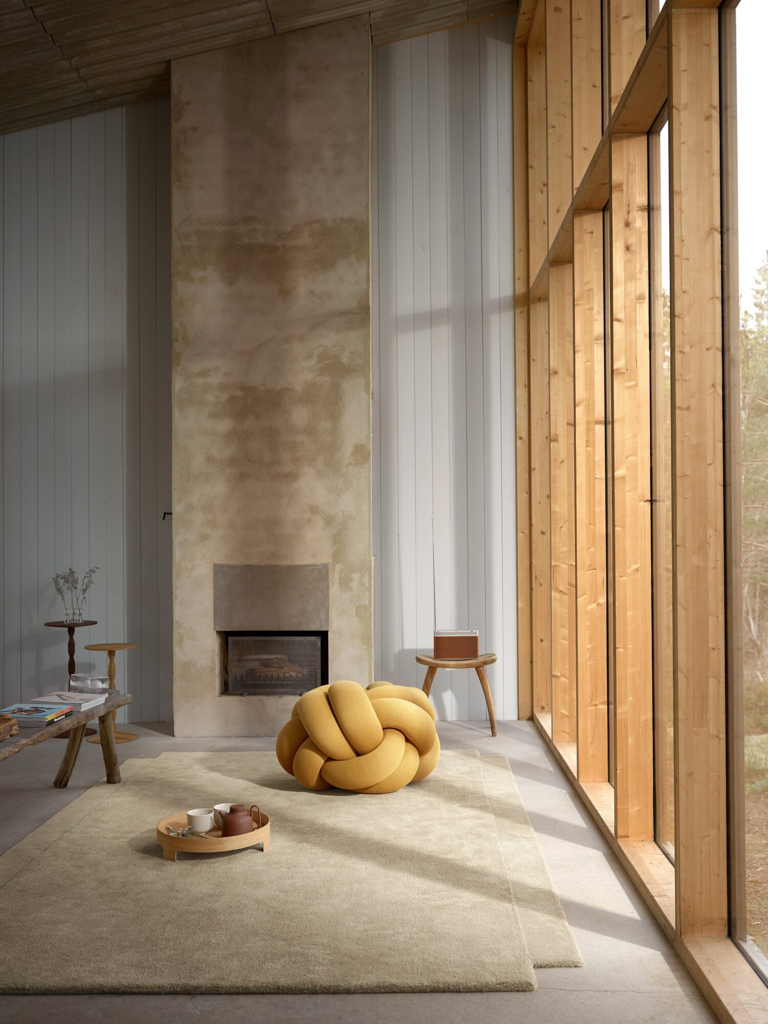 Design House Stockholm Level rug, 200 x 300 cm, beige | Finnish Design Shop