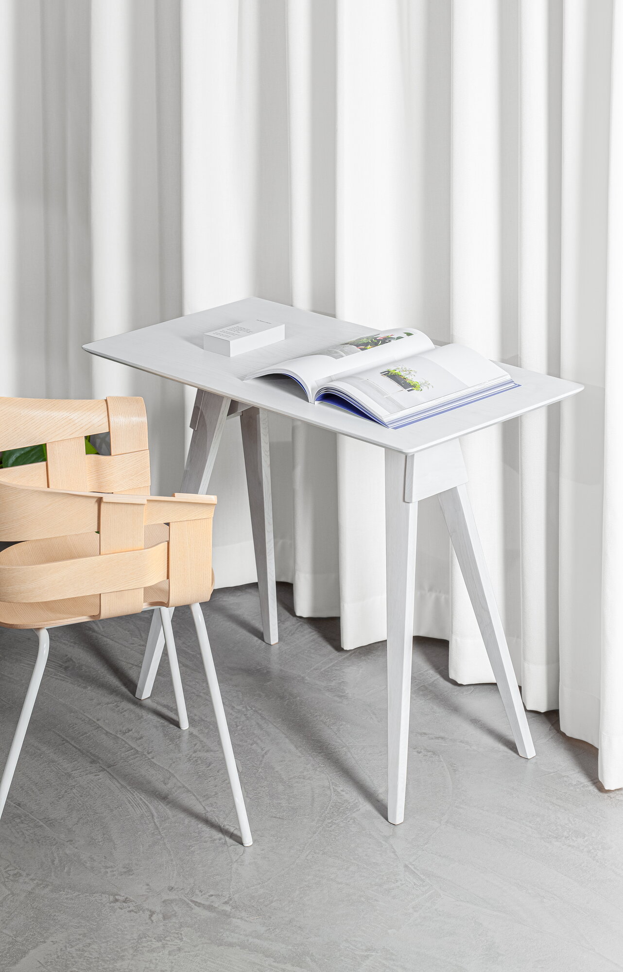 Design House Stockholm Arco side table, white | Finnish Design Shop