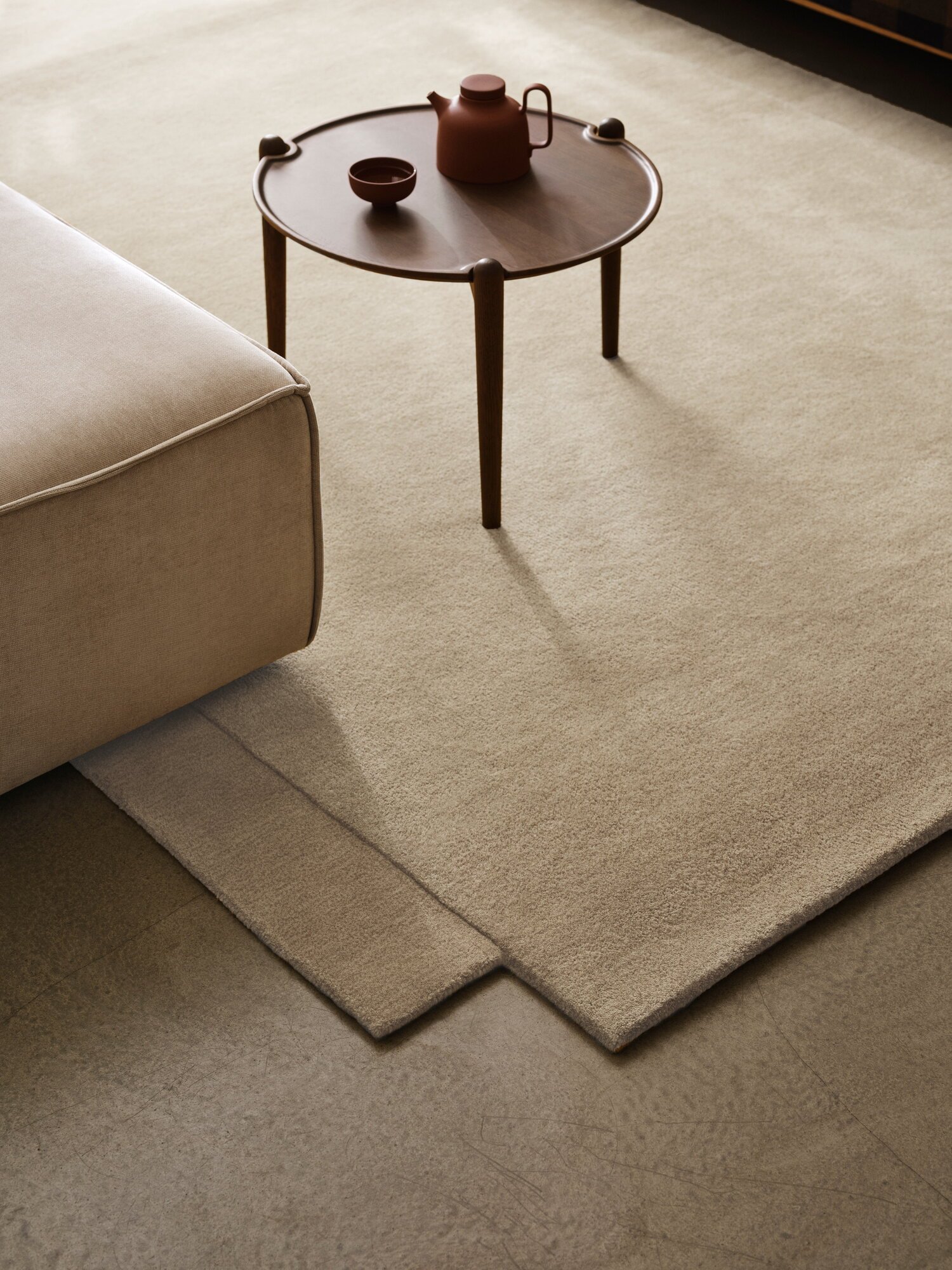 Design House Stockholm Level rug, 200 x 300 cm, beige | Finnish Design Shop